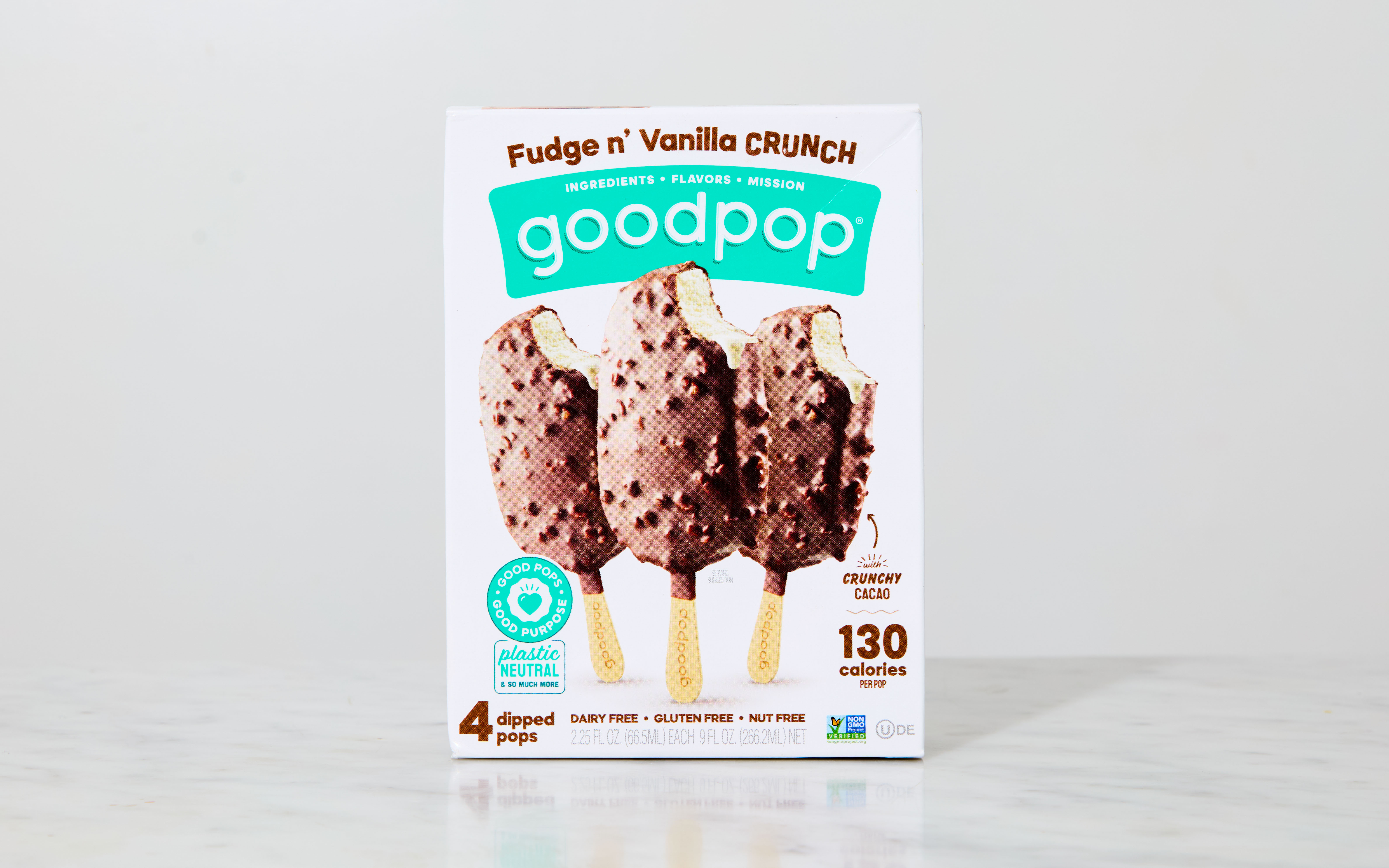 Chocolate Vanilla Crunch Bars | 9 oz | GoodPop | Good Eggs