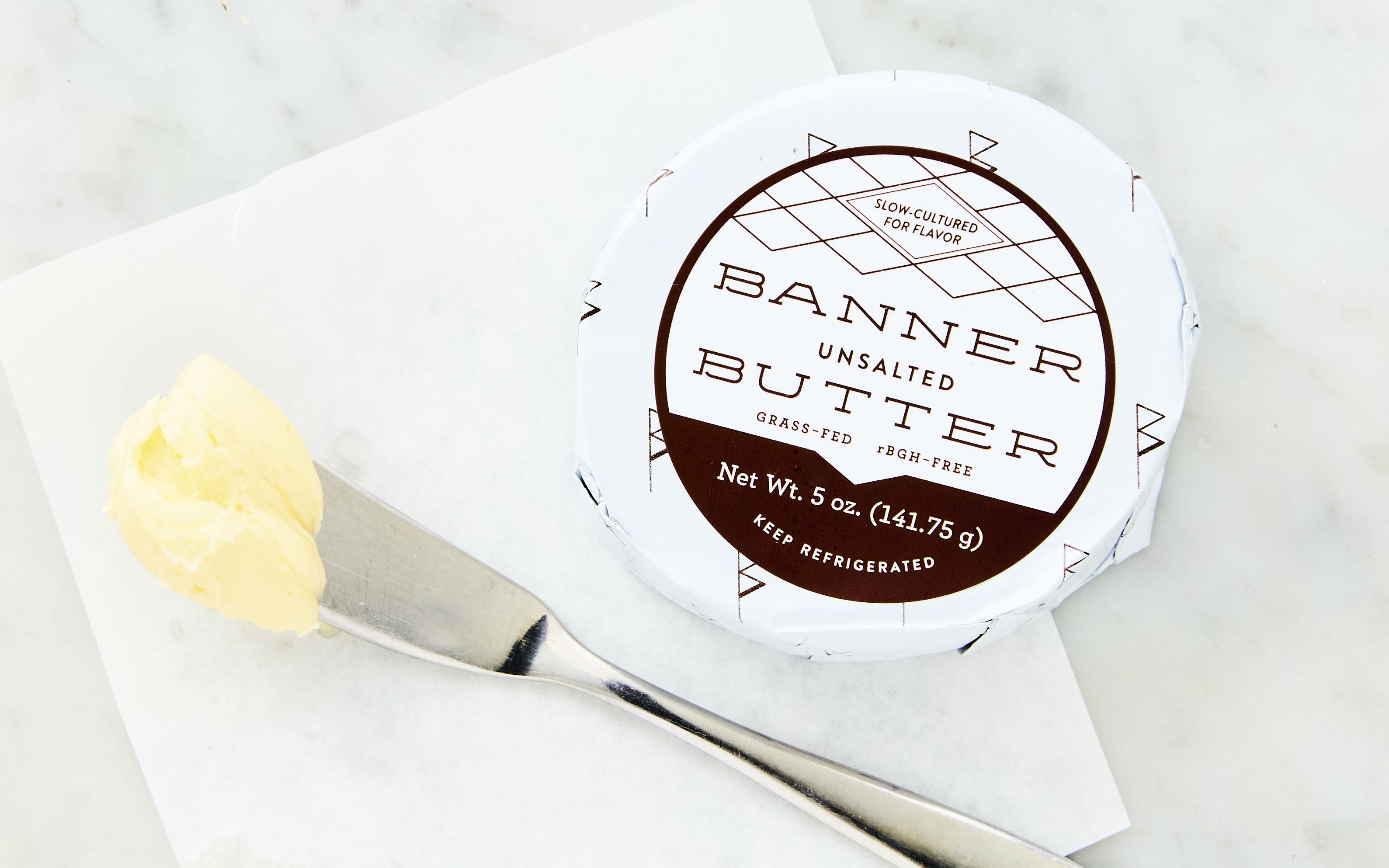 Unsalted Cultured Butter | 5 oz | Banner Butter | Good Eggs
