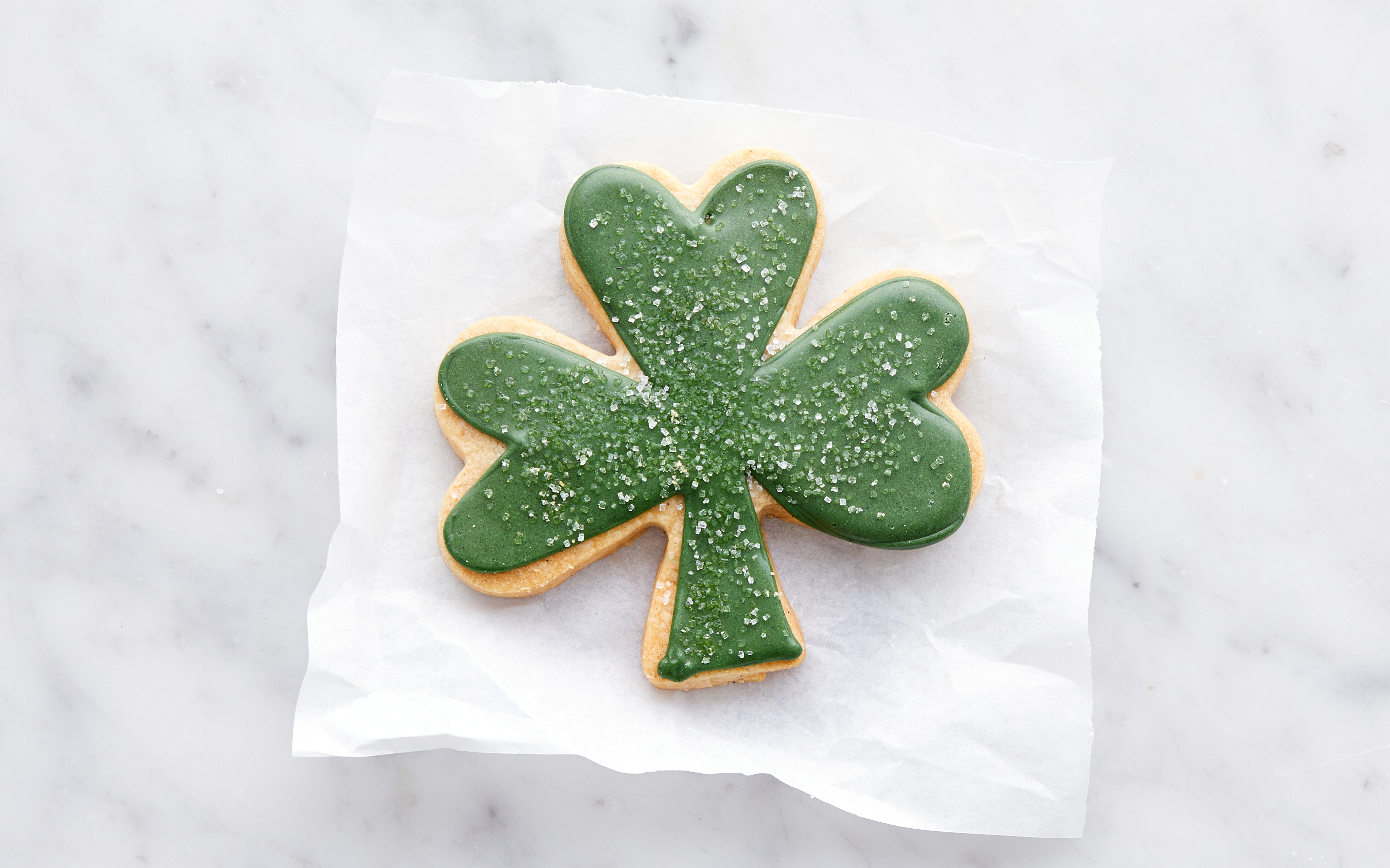 Hand-Decorated Shamrock Shortbread | 1 count | Batter Bakery | Good Eggs