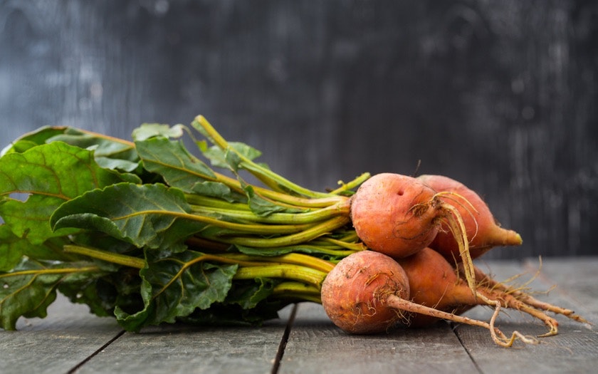 Bunched Gold Beets | 1 bunch | Martin Bournhonesque | Good Eggs