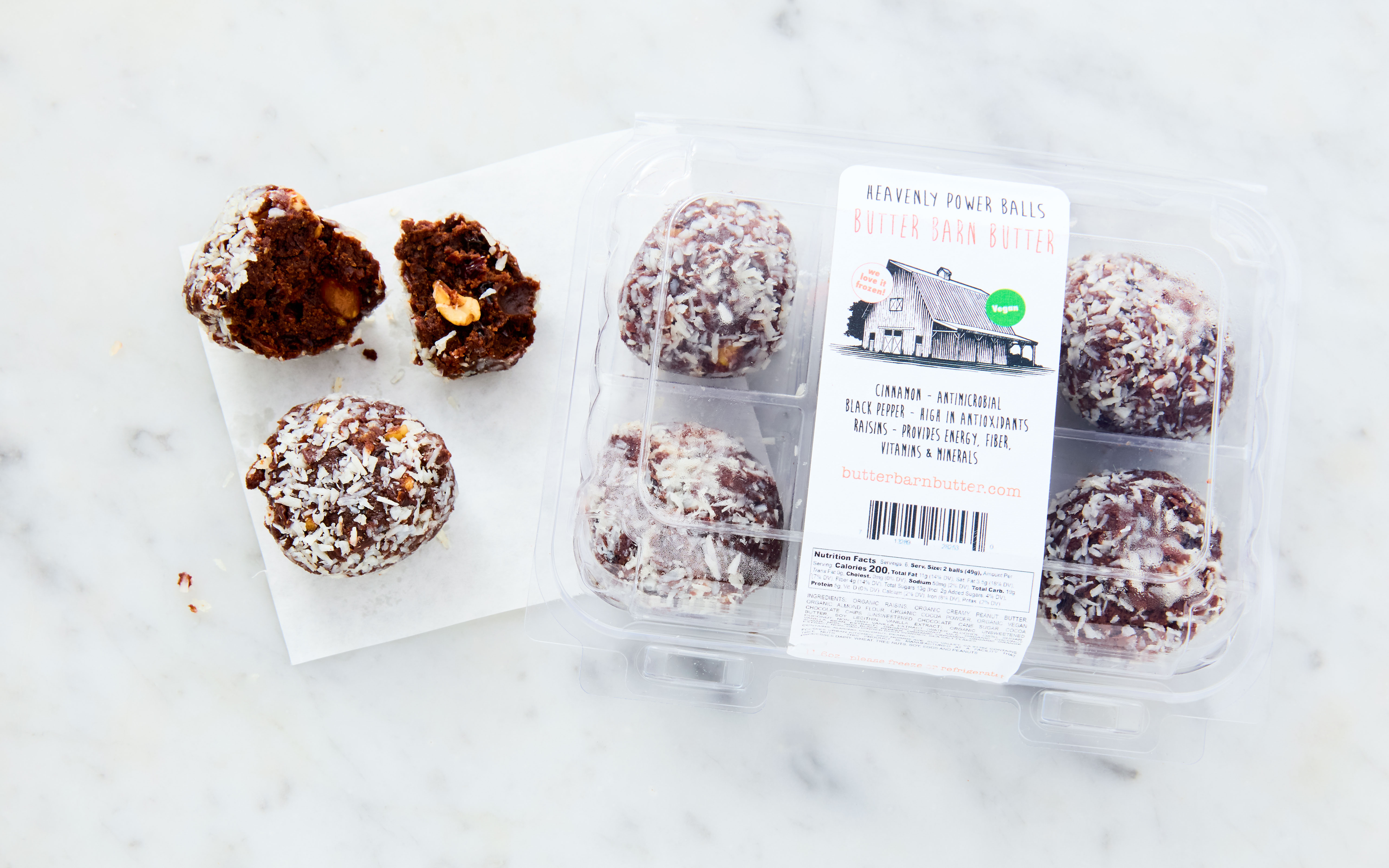 Butter Barn Butter Heavenly Power Balls | 11 oz | Butter Barn Butter ...