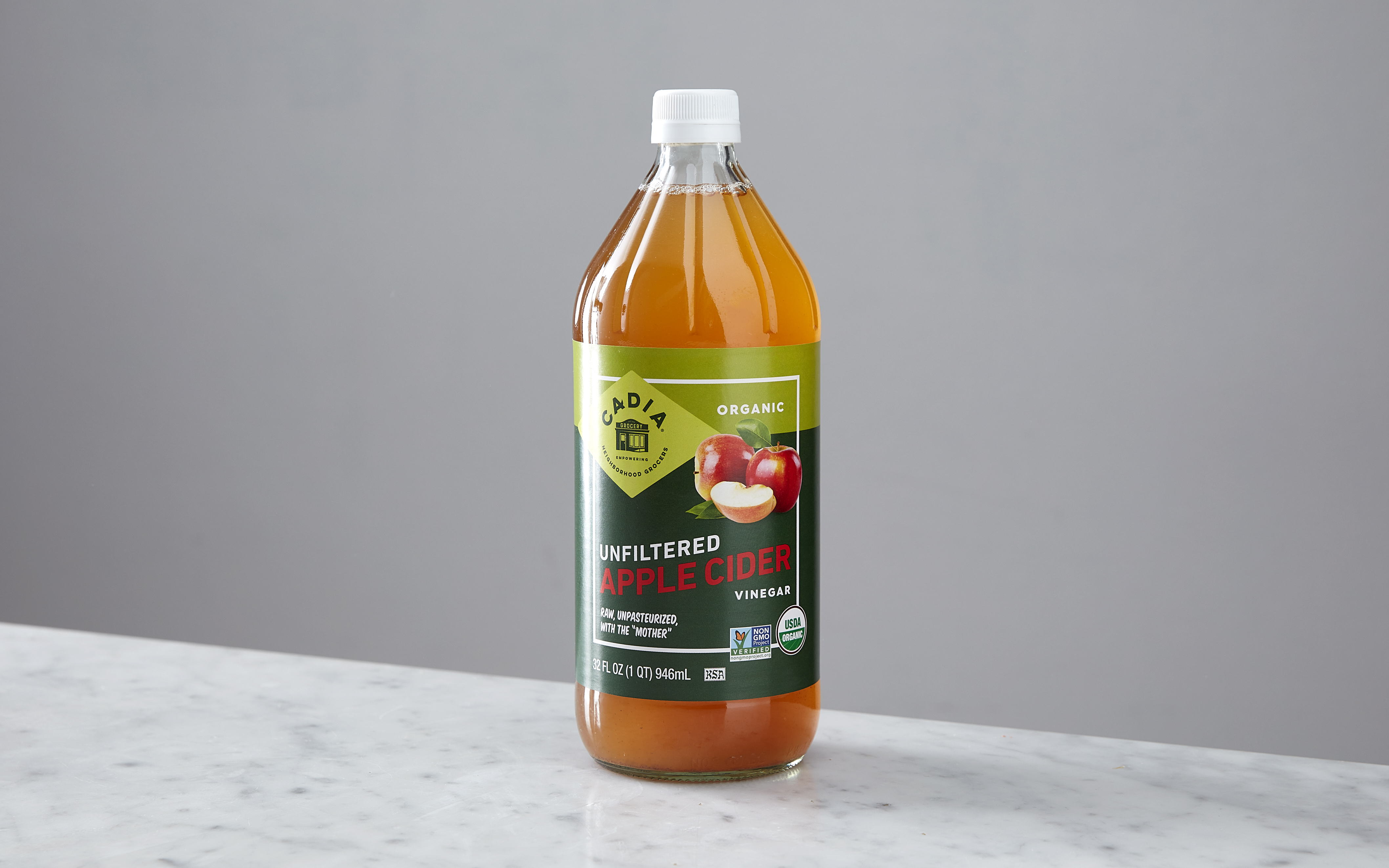 Organic Apple Cider Vinegar | 32 oz | Cadia | Good Eggs