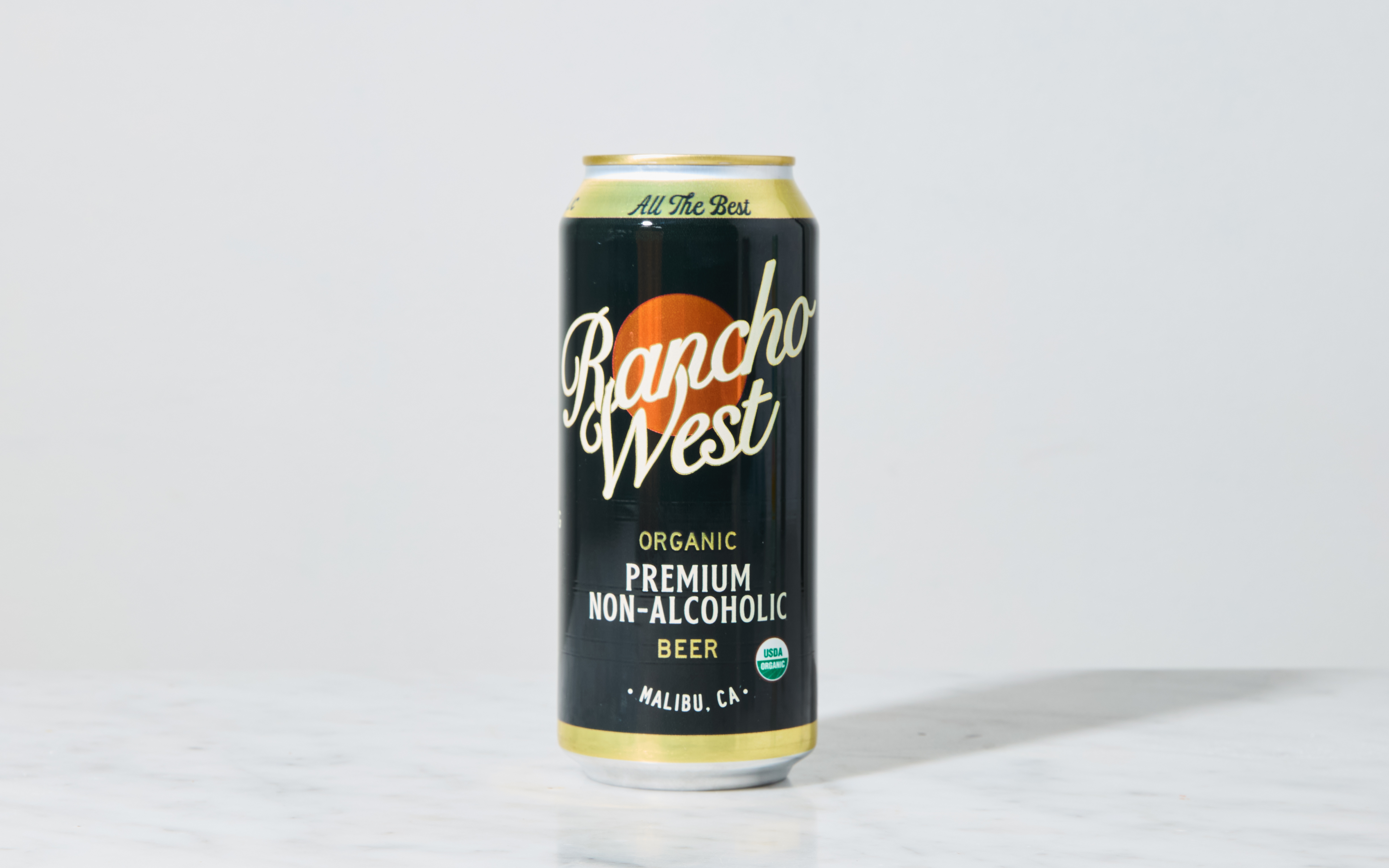 Organic Premium Non-Alcoholic Lager | 16 fl oz | Rancho West Beer ...