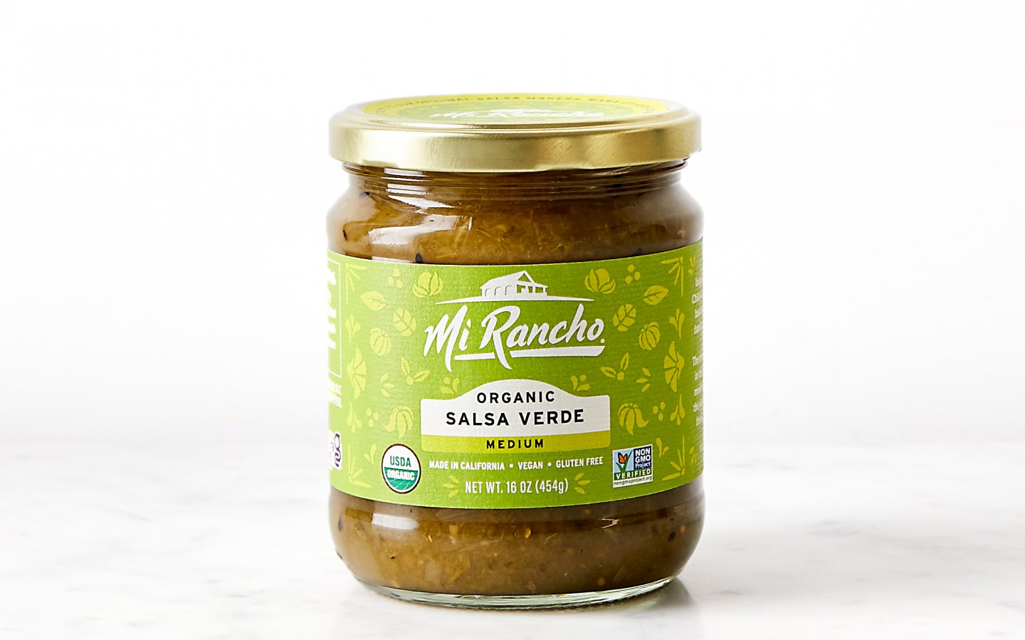 Organic Salsa Verde | 16 oz | Mi Rancho | Good Eggs