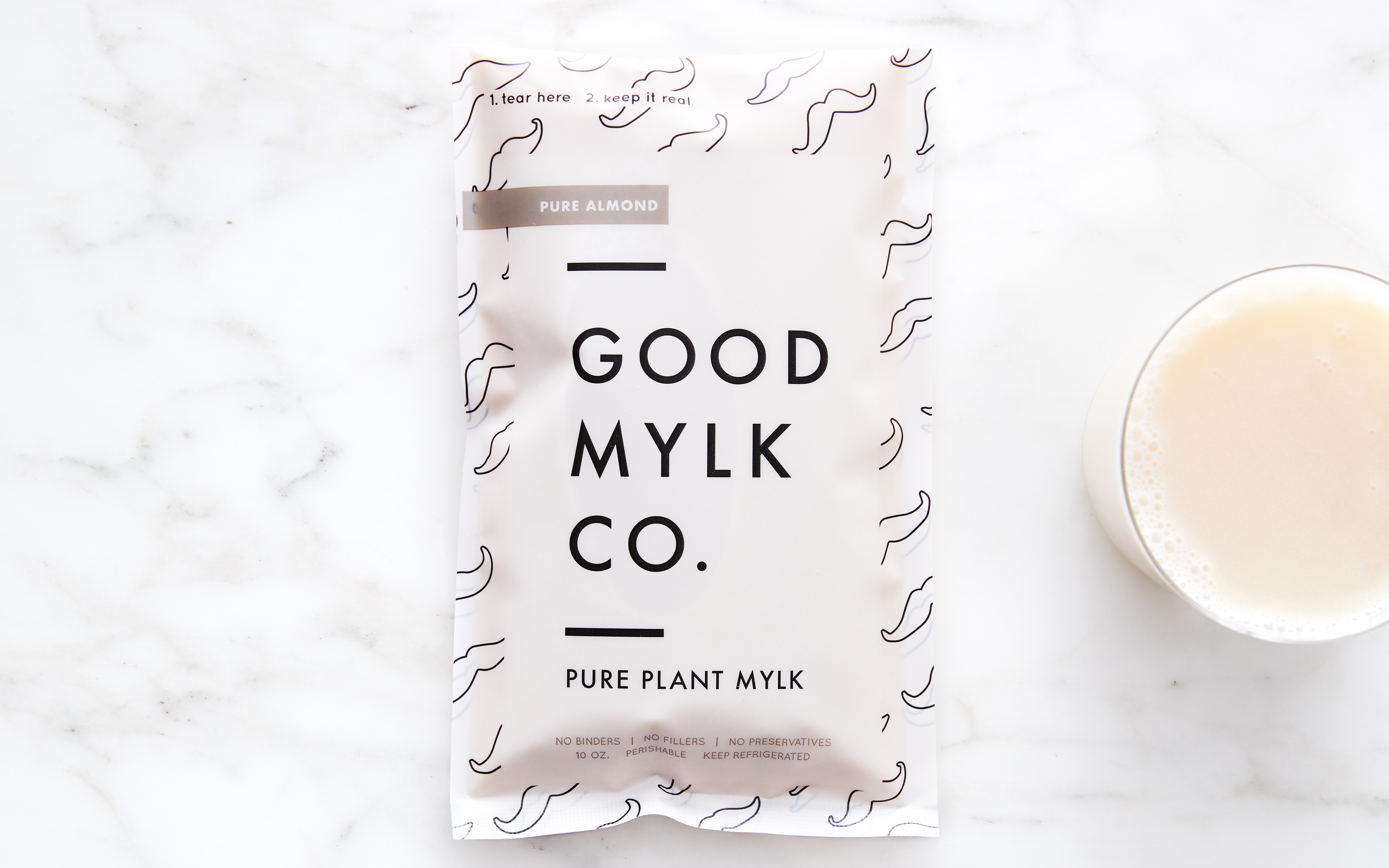 Pure Almond Mylk Concentrate | 10 oz | Good Mylk | Good Eggs