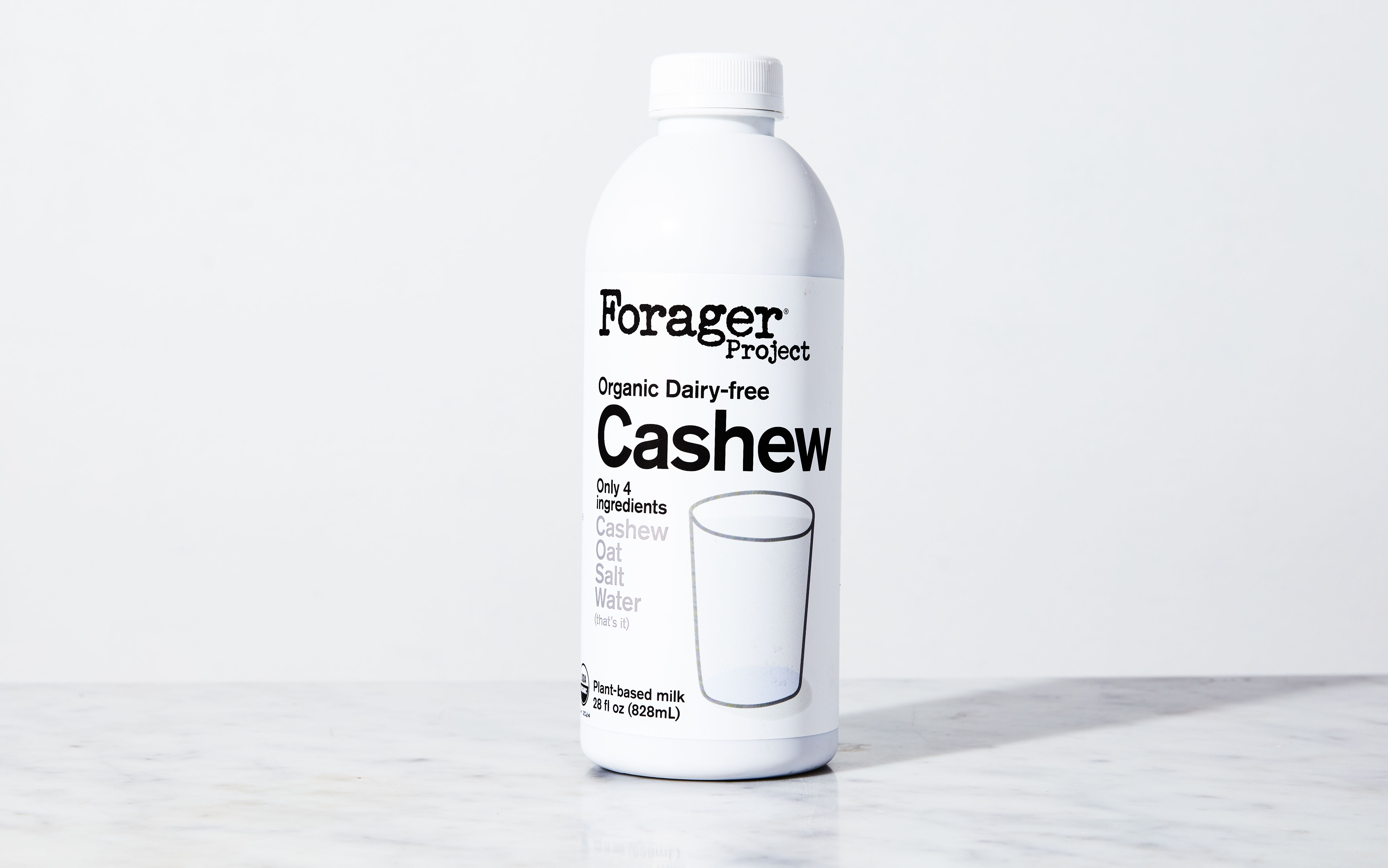 Organic Unsweetened Cashew Milk | 28 oz | Forager Project | Good Eggs