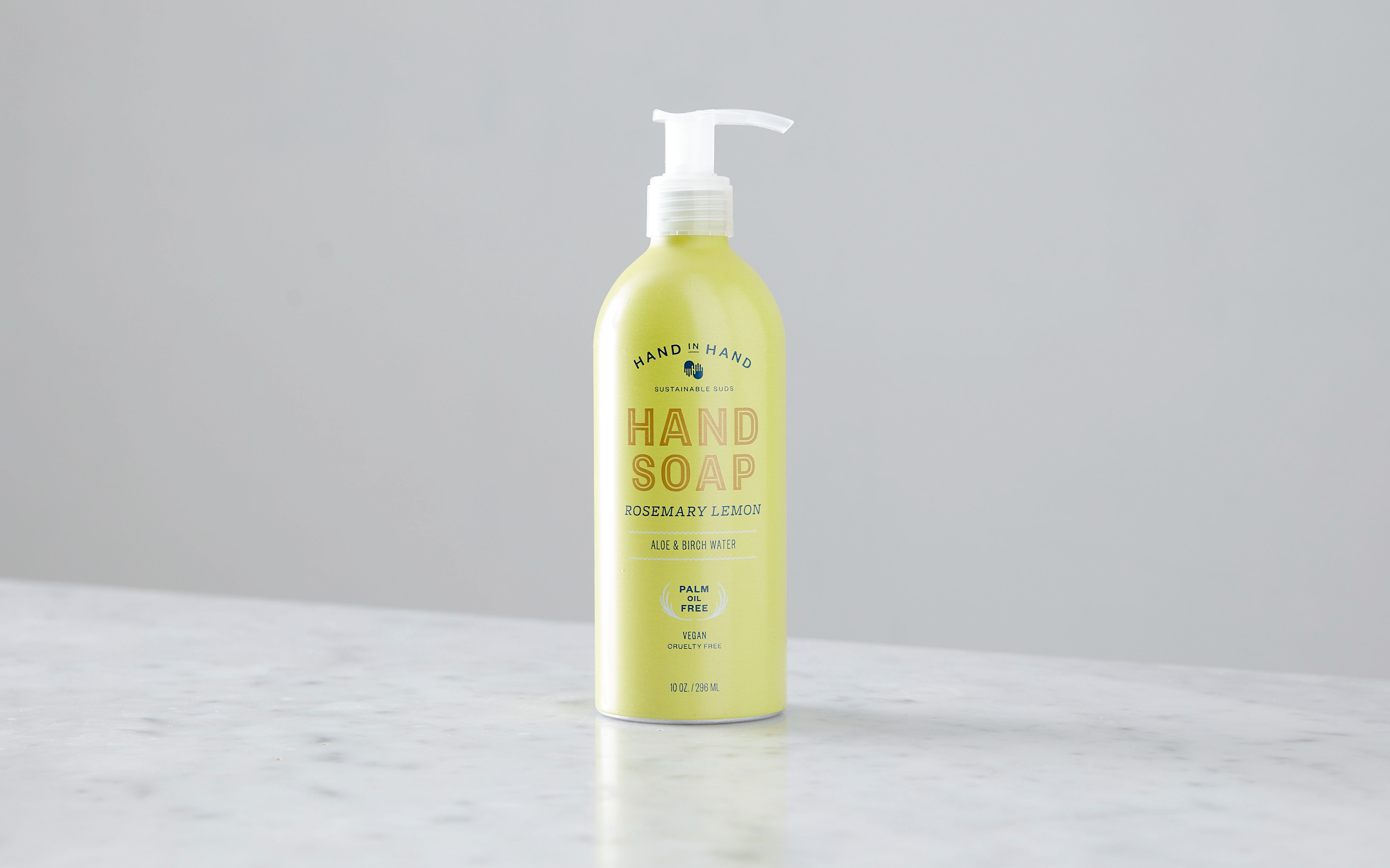 Rosemary Lemon Liquid Hand Soap | 10 oz | Hand in Hand | Good Eggs