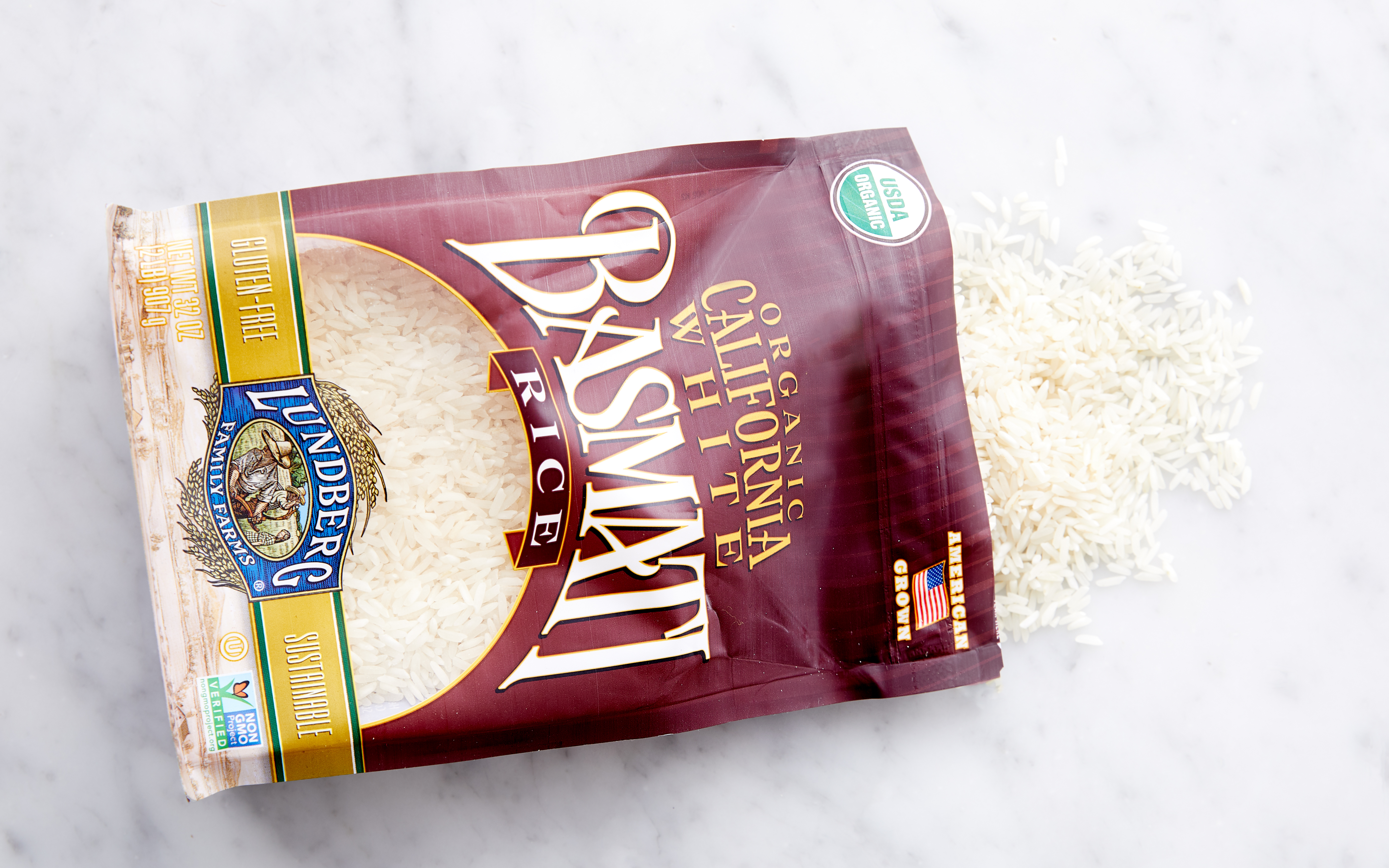 Organic White Basmati Rice | 2 lb | Lundberg Family Farm | Good Eggs