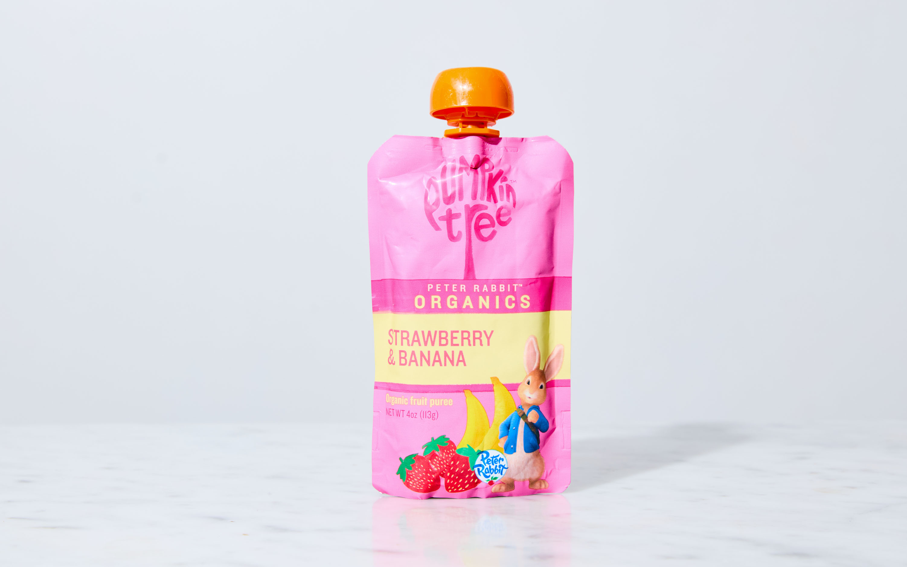 Organic Strawberry Banana Fruit Puree | 4 oz | Pumpkin Tree Organics ...