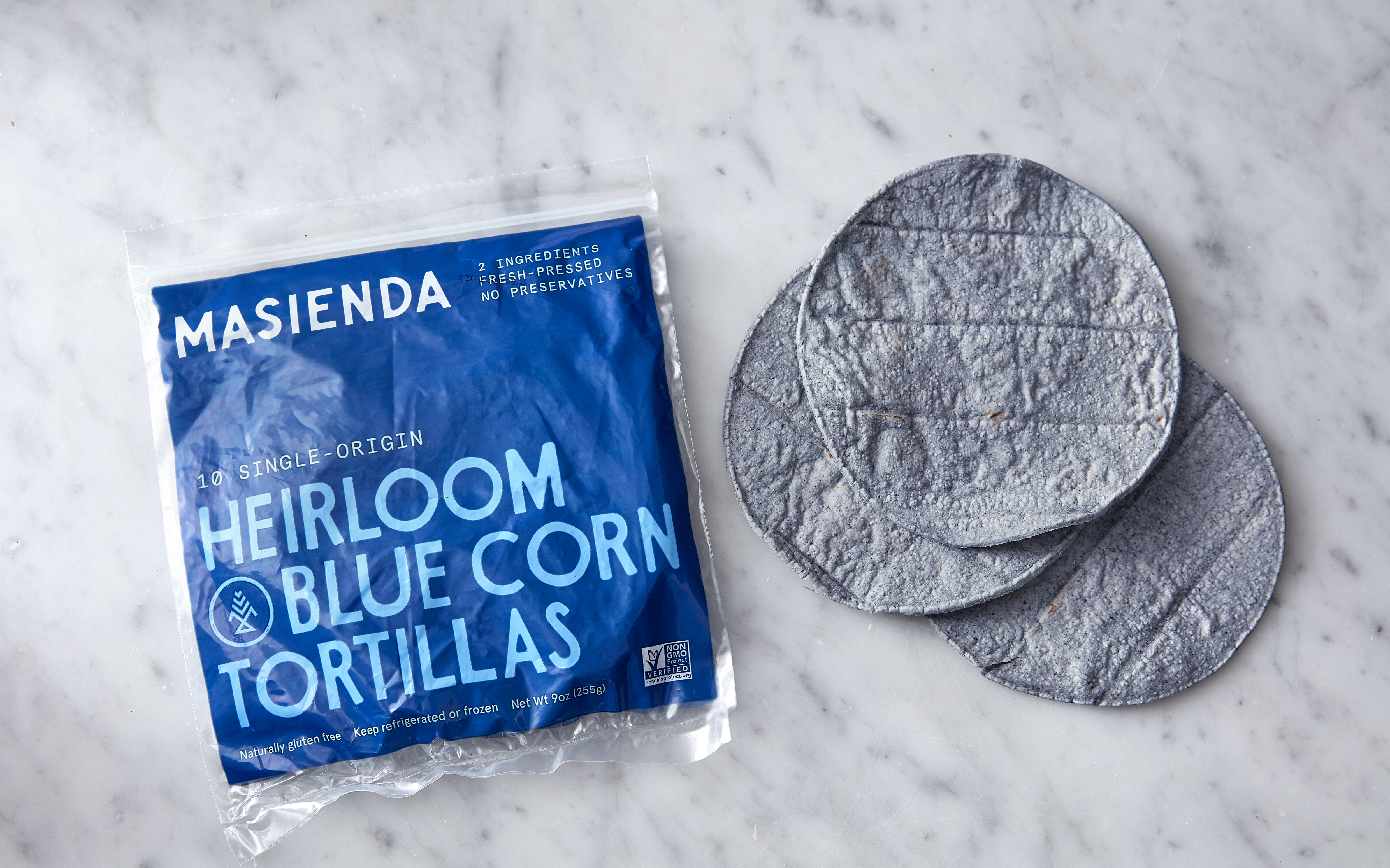 Heirloom Blue Corn Tortillas | 10 count | Masienda | Good Eggs