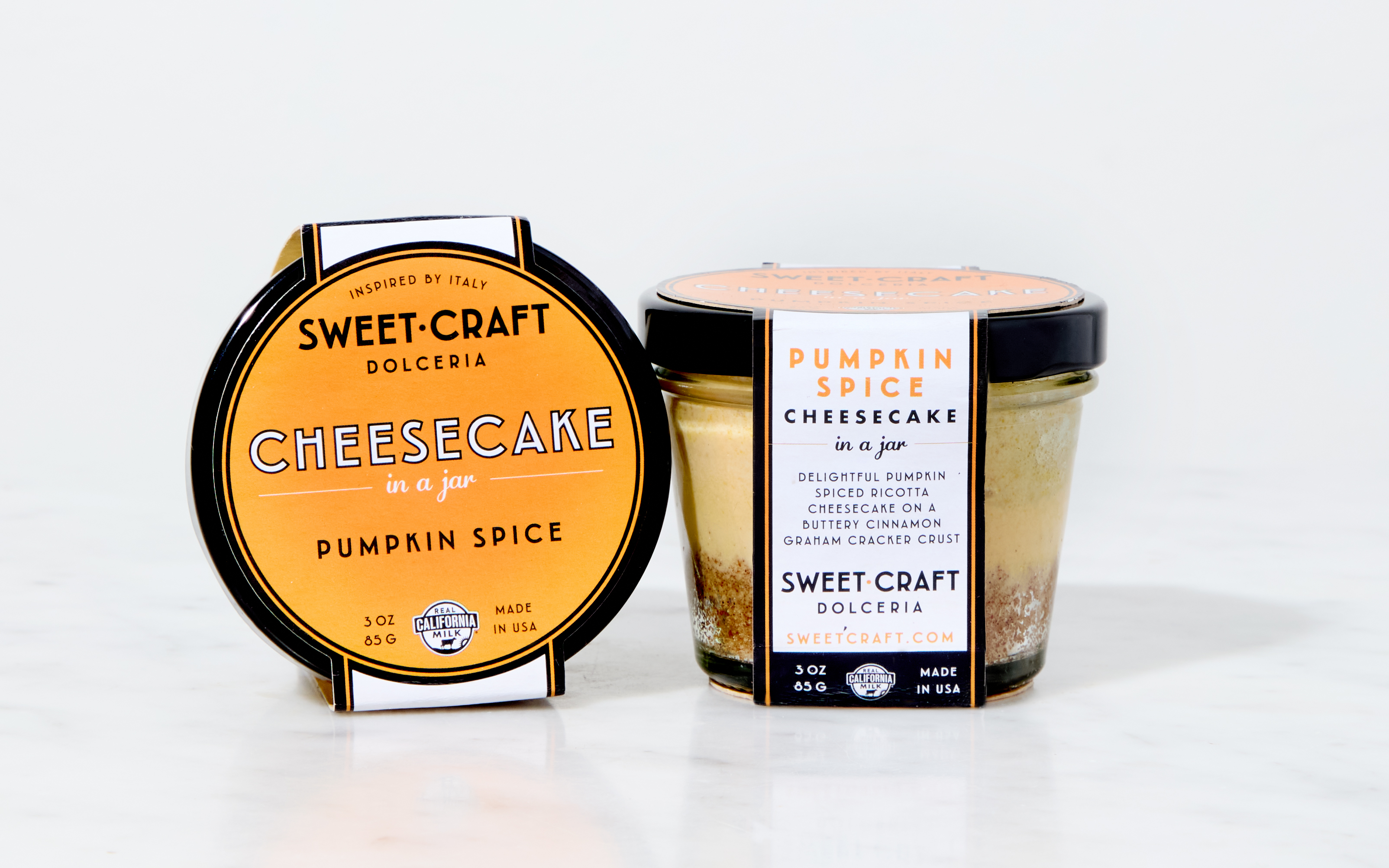Pumpkin Spice Ricotta Cheesecake | 3 oz | Sweet Craft | Good Eggs
