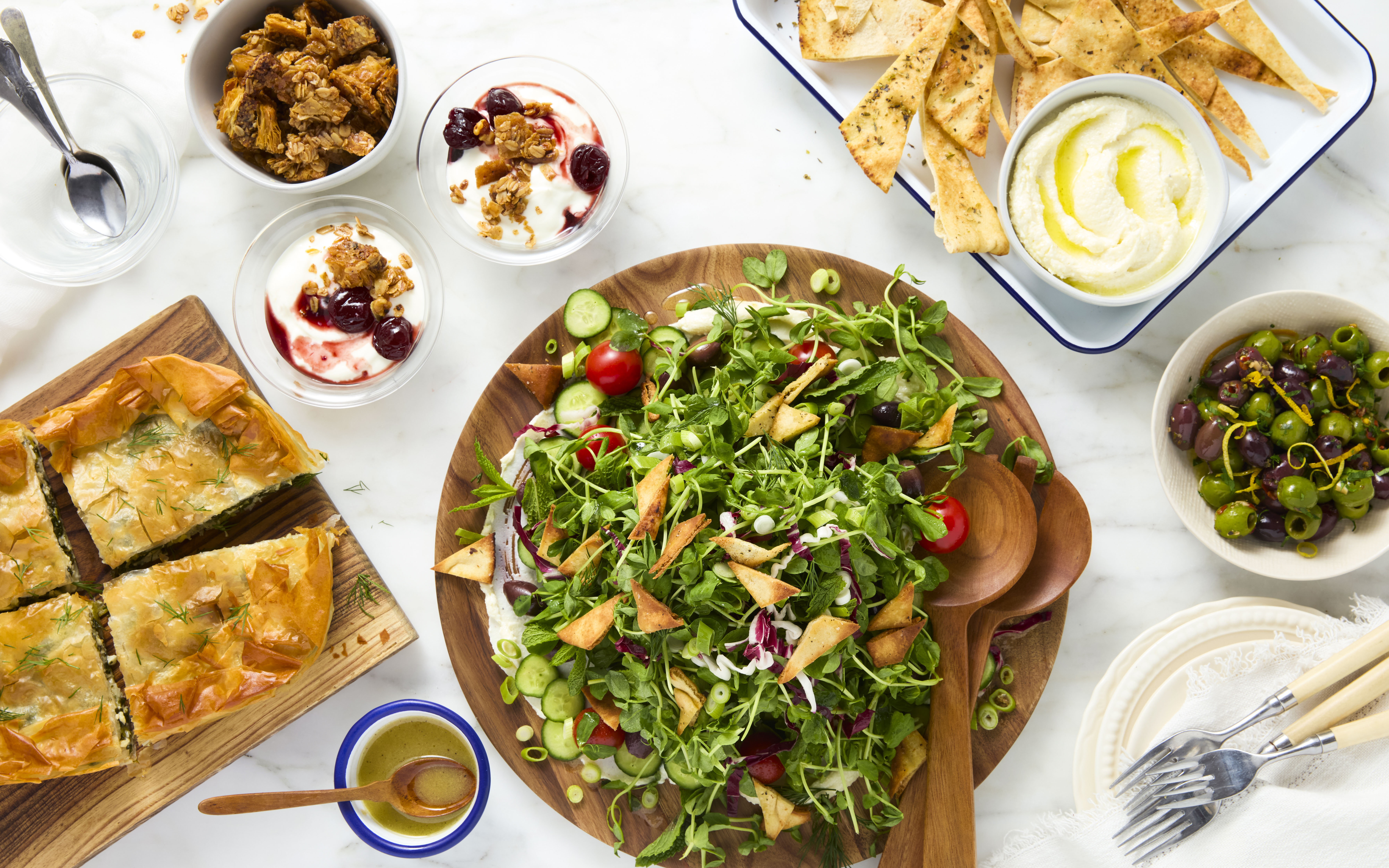 Souvla Greek Feast Bundle | 4 servings | Souvla | Good Eggs