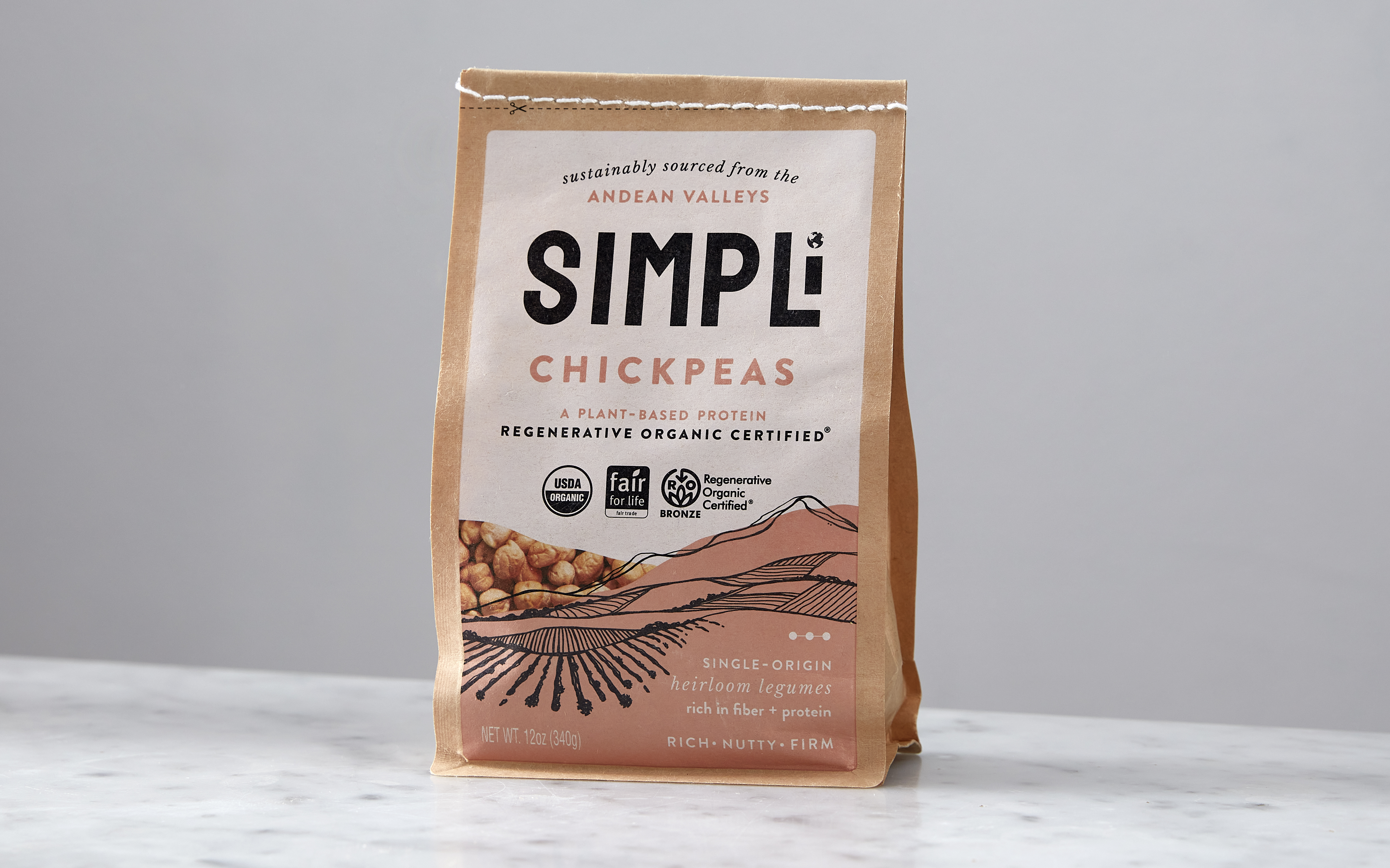 Regenerative Organic Chickpeas | 12 oz | SIMPLi | Good Eggs