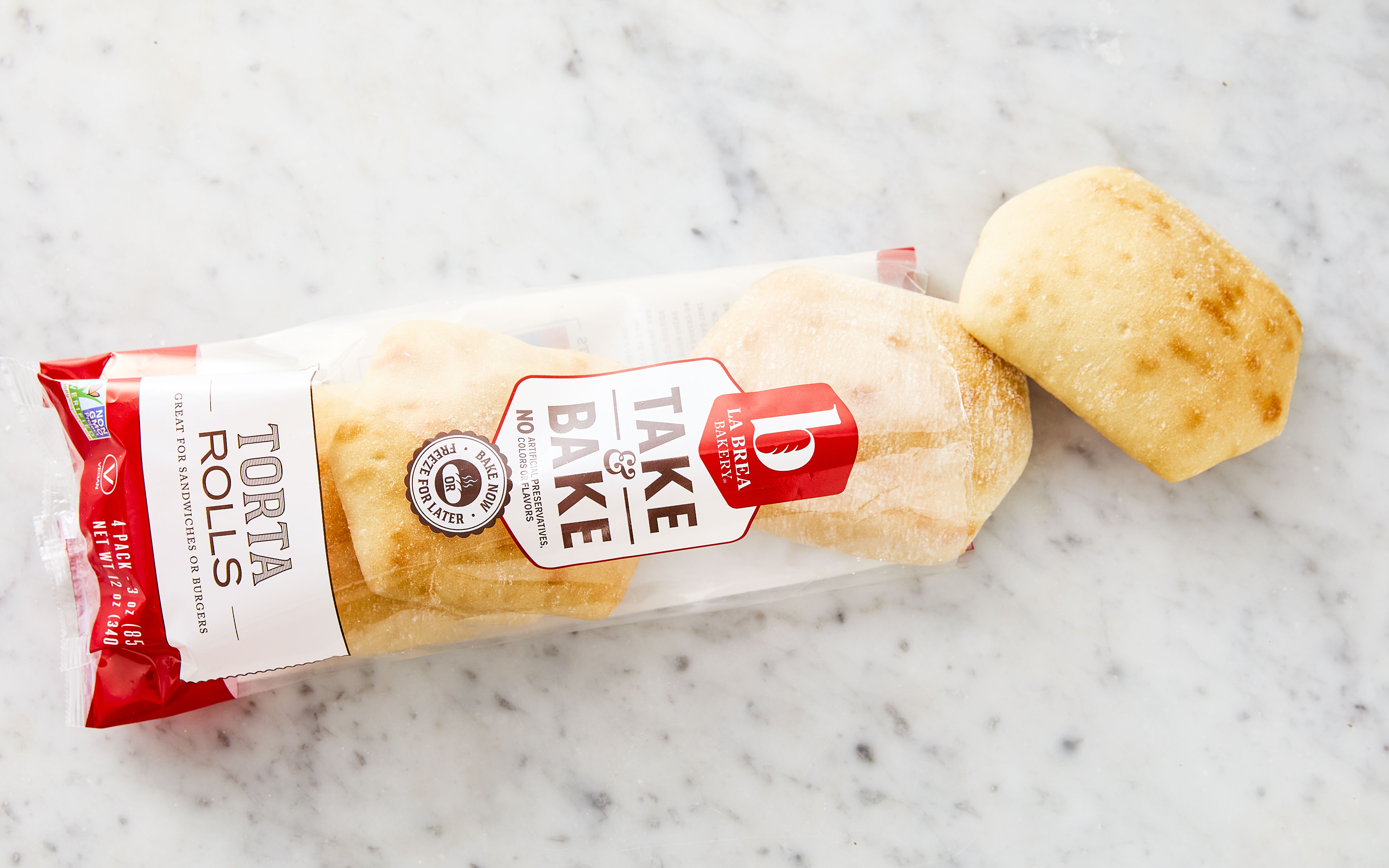 Take & Bake Torta Rolls | 4 count | La Brea Bakery | Good Eggs