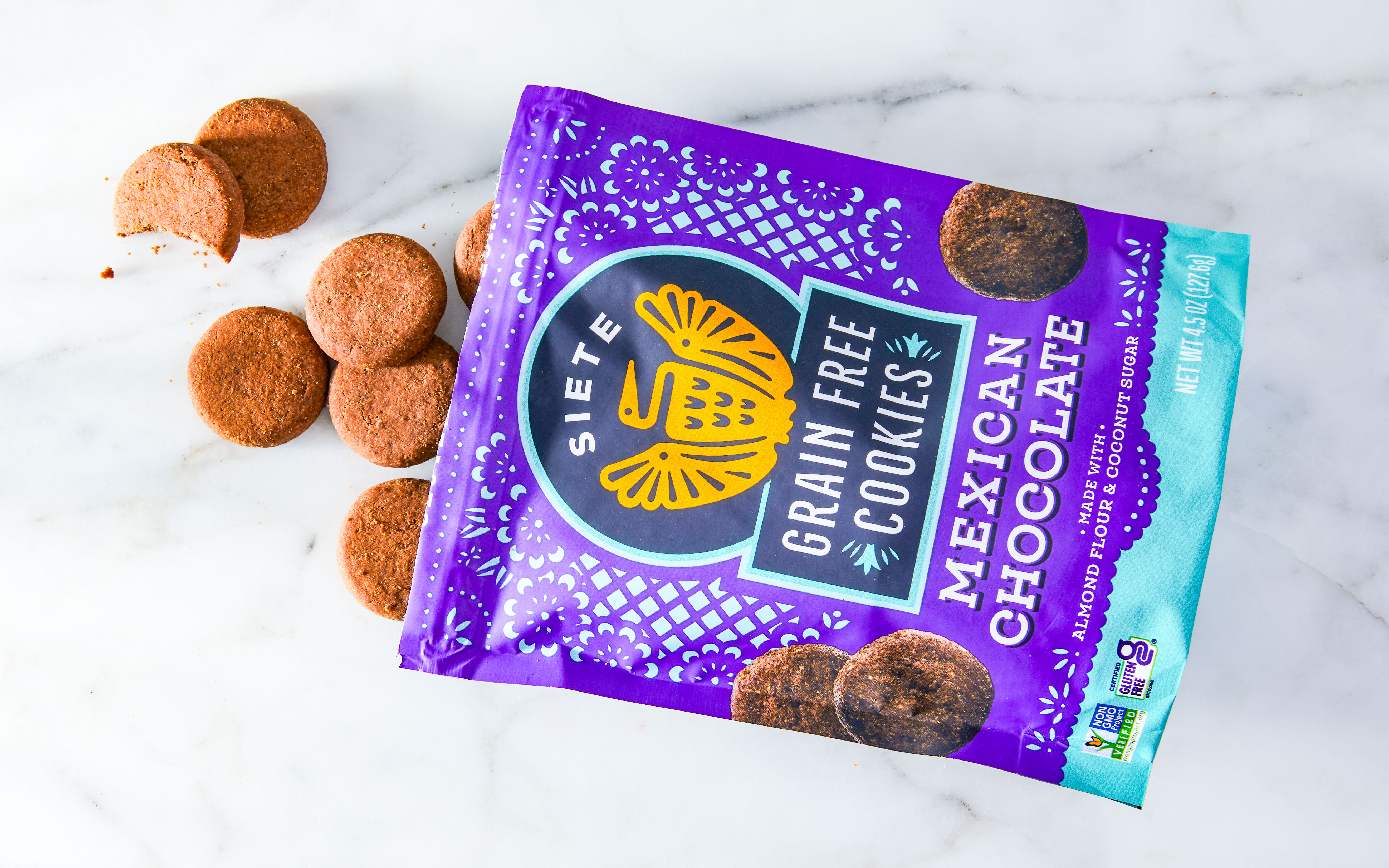 Grain-Free Mexican Chocolate Cookies | 4.5 oz | Siete Family Foods ...