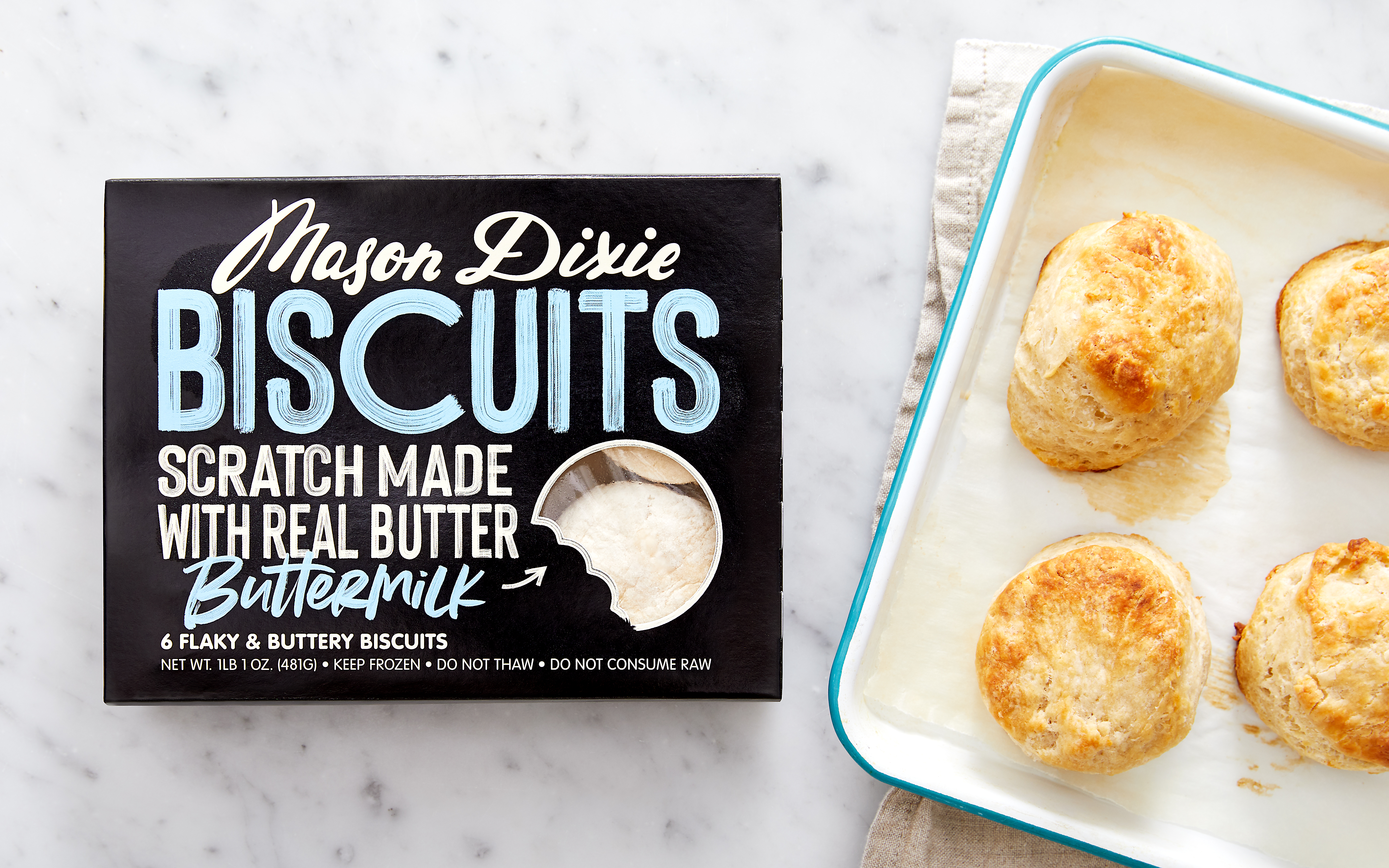 Buttermilk Biscuits | 17 oz | Mason Dixie Foods | Good Eggs