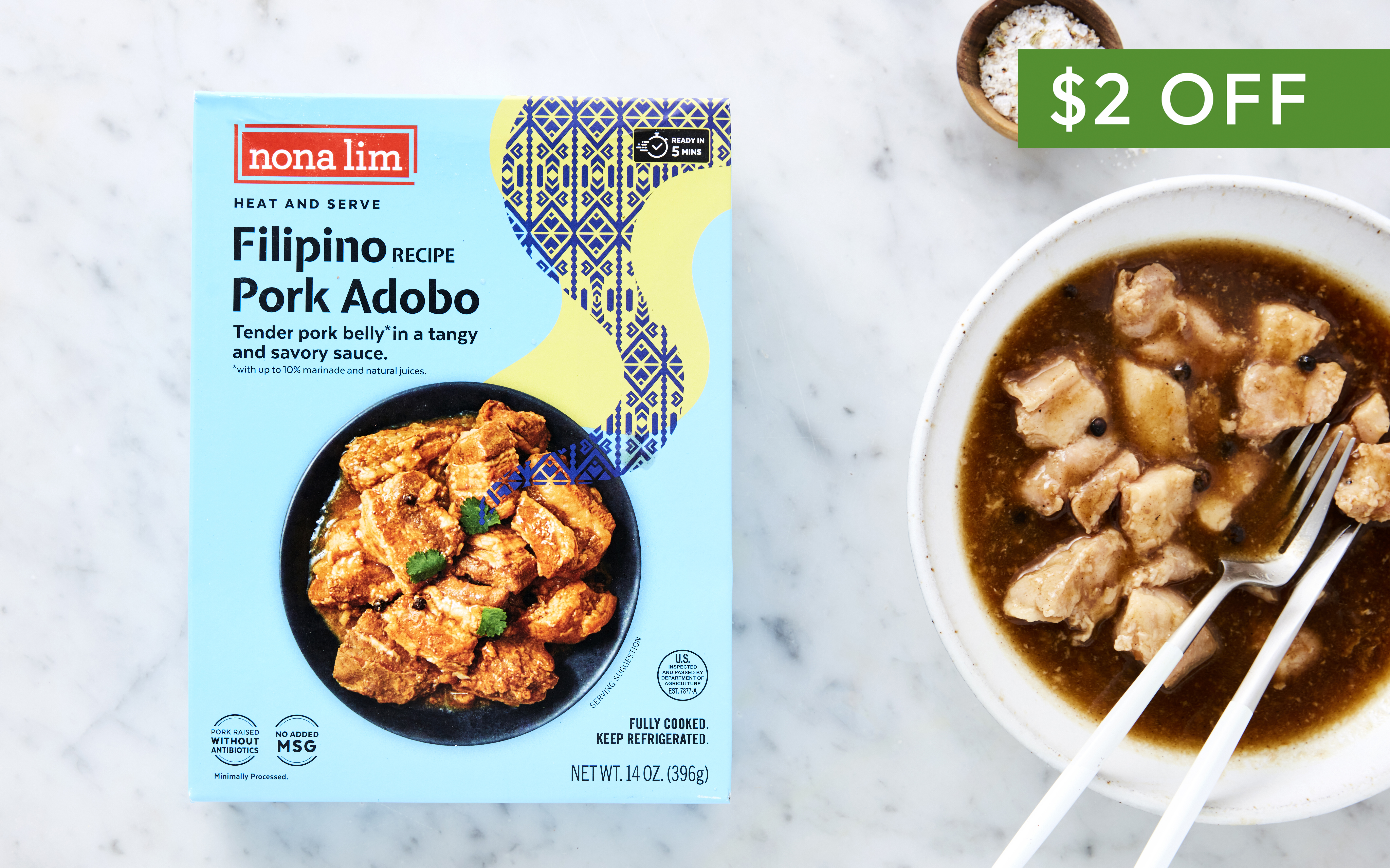 Filipino Pork Adobo | 14 oz | Nona Lim | Good Eggs