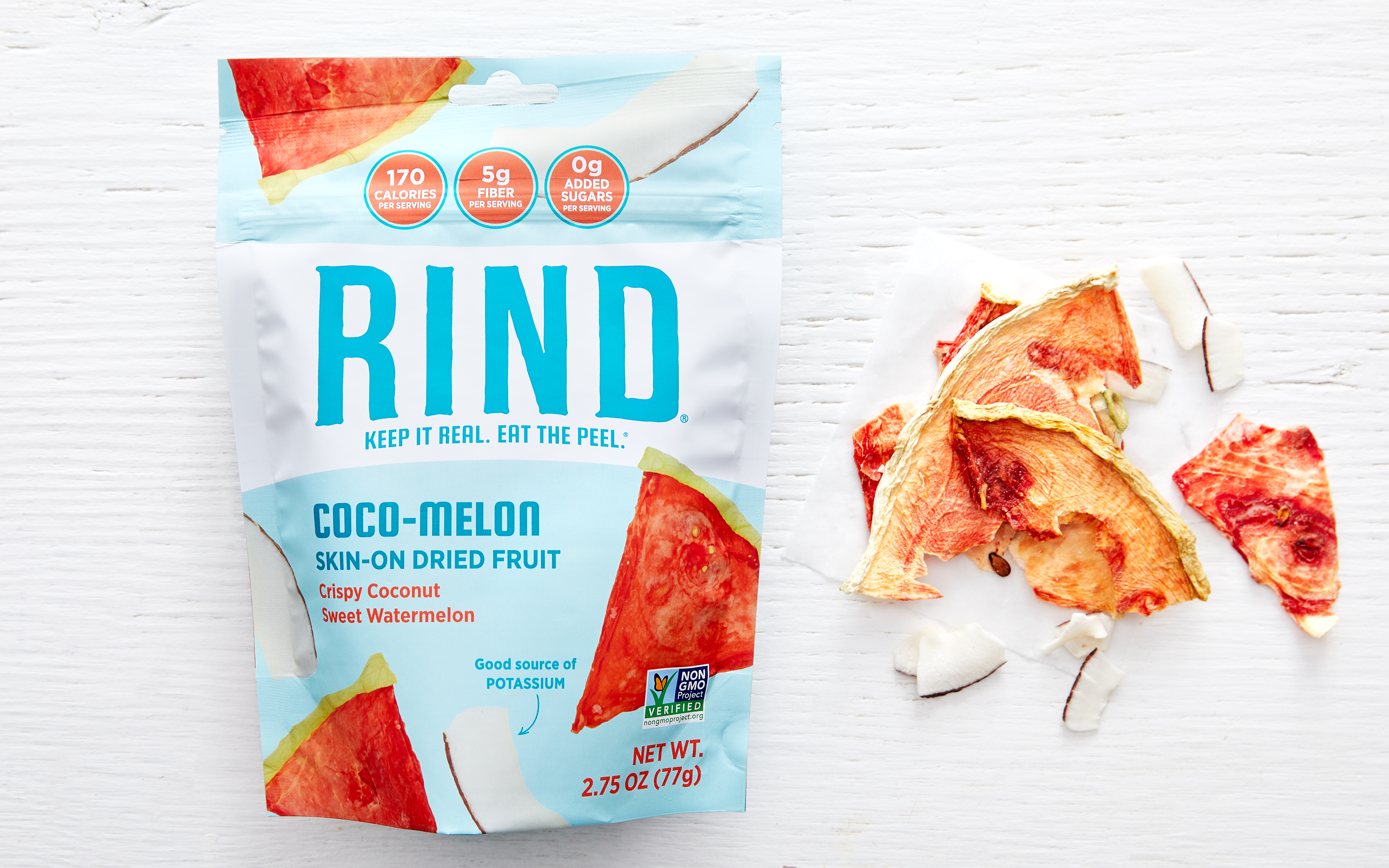 Coco Melon Blend Skin-On Dried Fruit | 2.75 oz | RIND | Good Eggs
