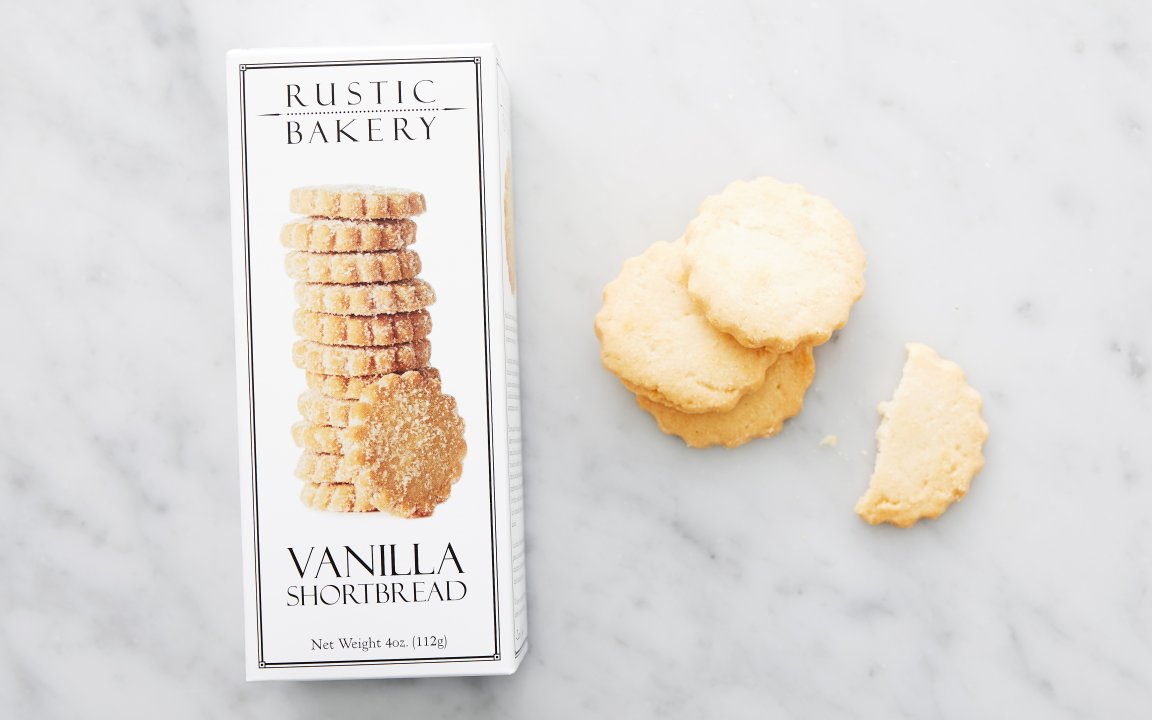 Vanilla Shortbread Cookies | 4 oz | Rustic Bakery | Good Eggs