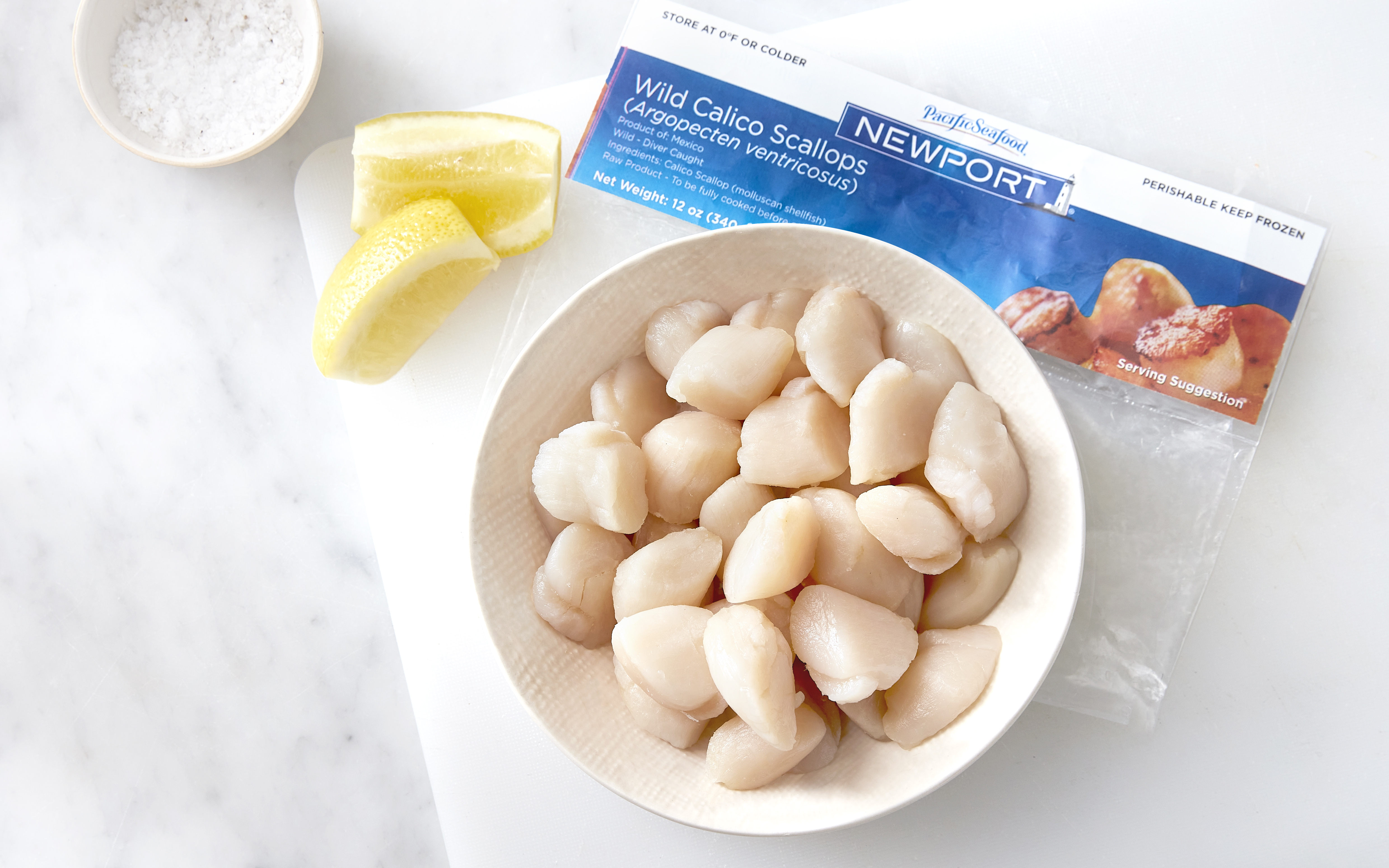 Wild Small Calico Bay Scallops (Frozen) | 12 oz | Pacific Seafood ...