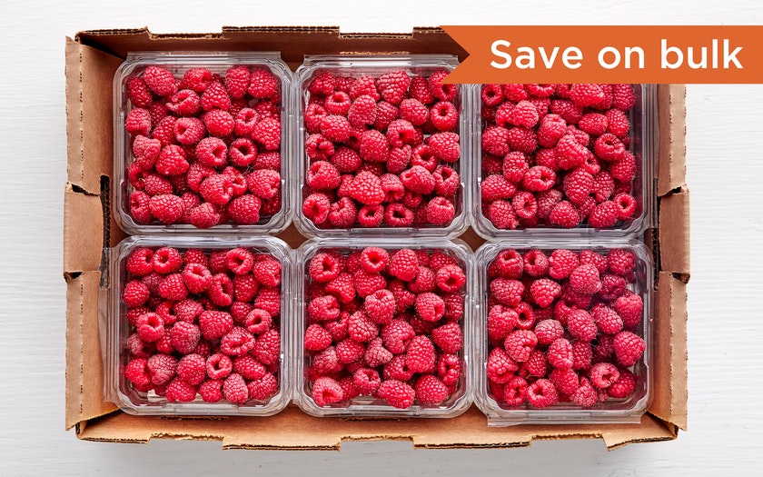 Flat of Organic Raspberries | 4.5 lb | From Our Farmers | Good Eggs