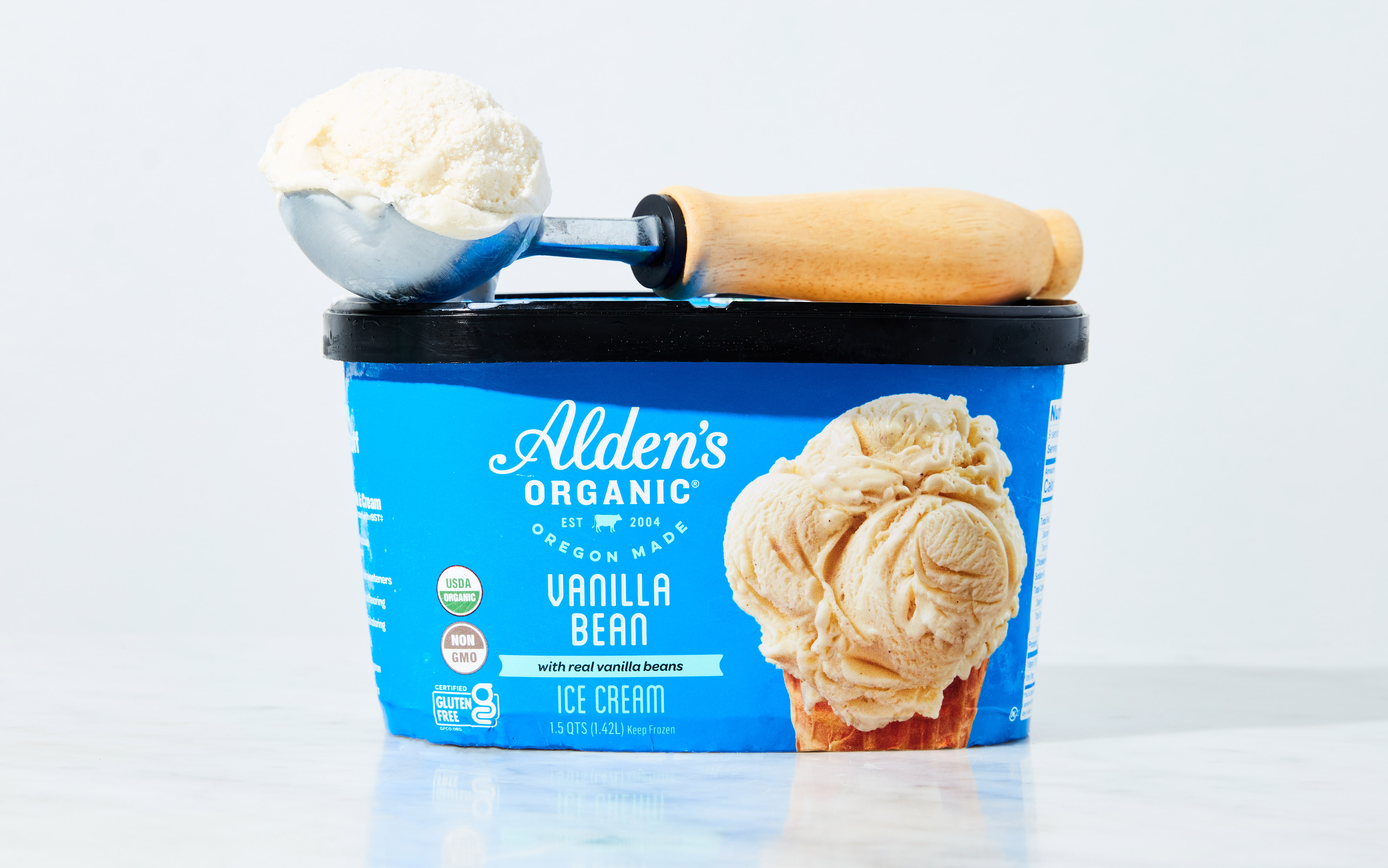 Alden's organic ice cream store