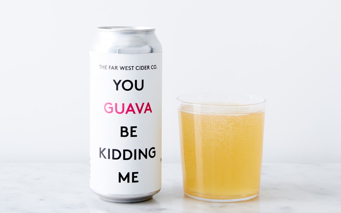 You Guava Be Kidding Me Cider | 16 fl oz | Far West Cider | Good Eggs