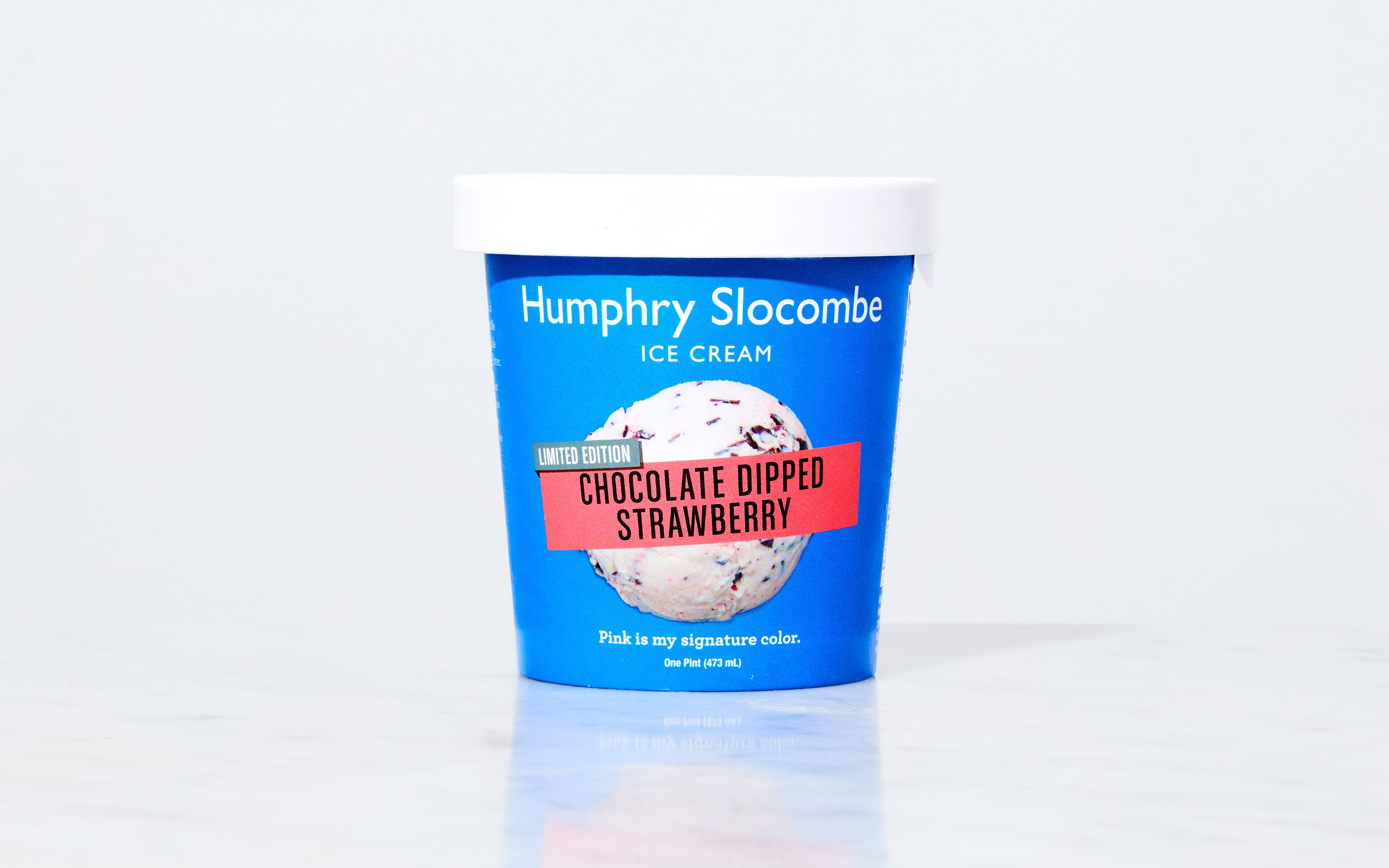 Chocolate Dipped Strawberry Ice Cream | 1 pint | Humphry Slocombe ...