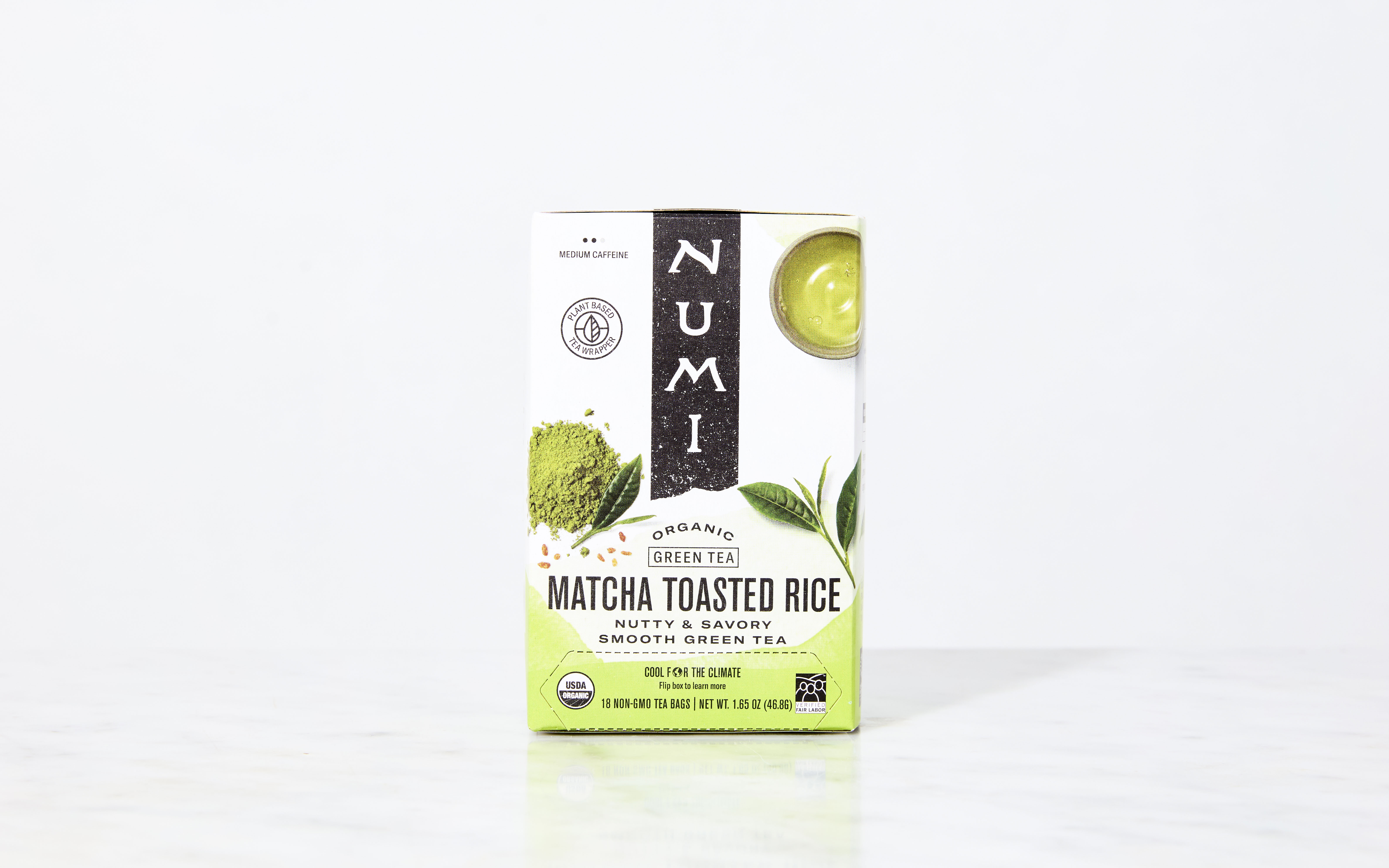 Organic Matcha Toasted Rice Green Tea | 18 count | Numi Organic Tea ...