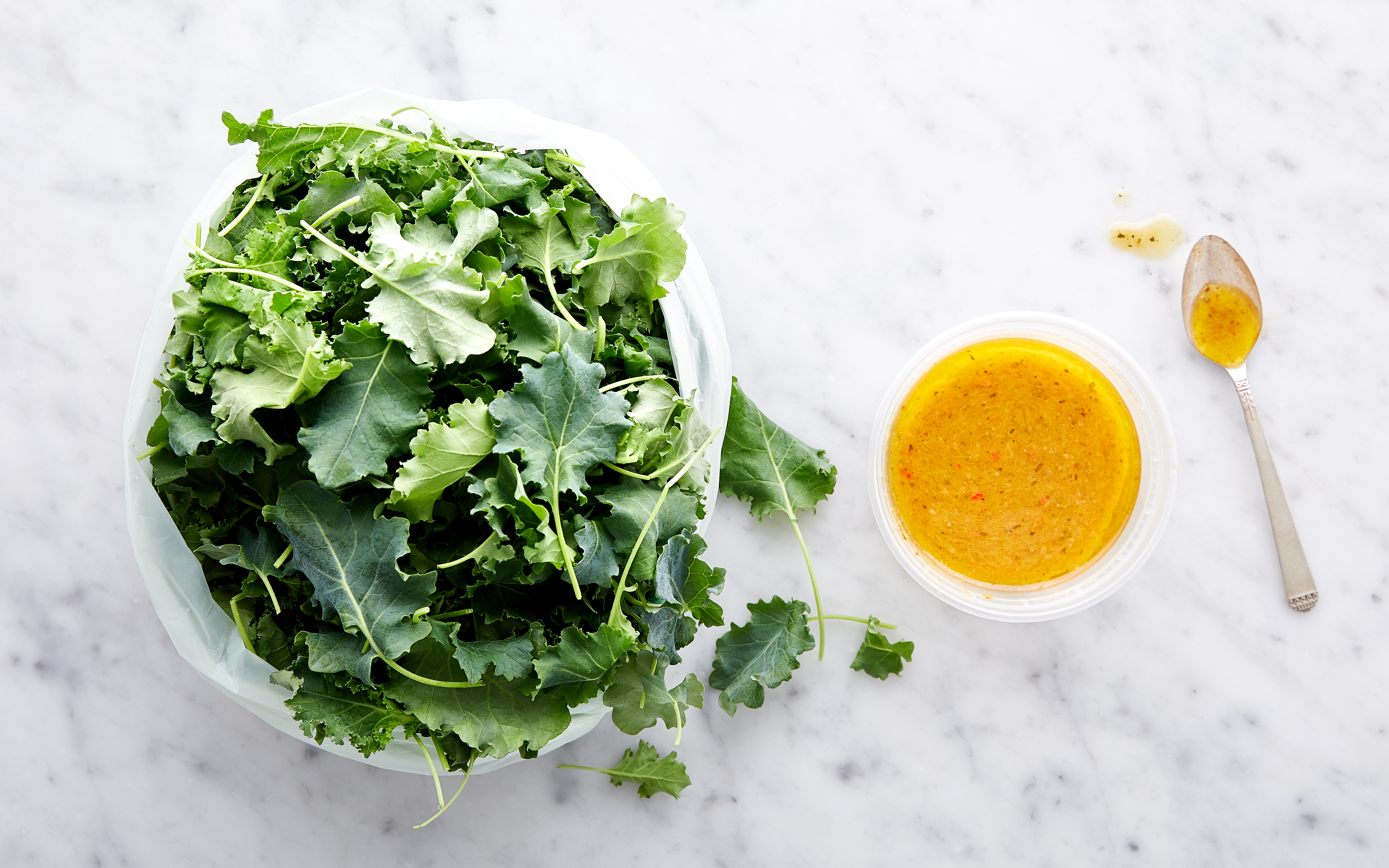 Pre-Washed Baby Kale with Red Wine Vinaigrette | 3 servings | Good Eggs ...