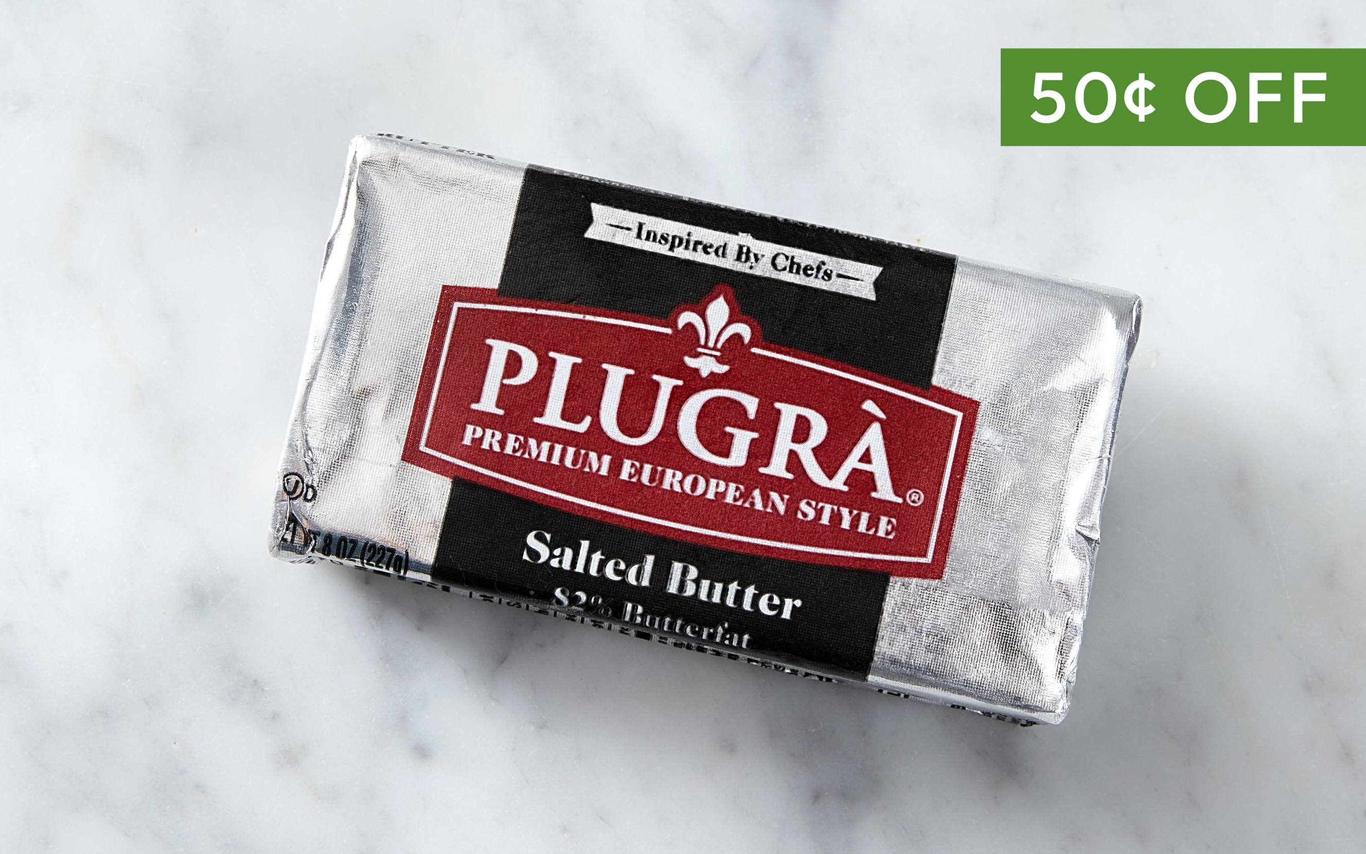 Salted Butter | 8 oz | Plugra | Good Eggs