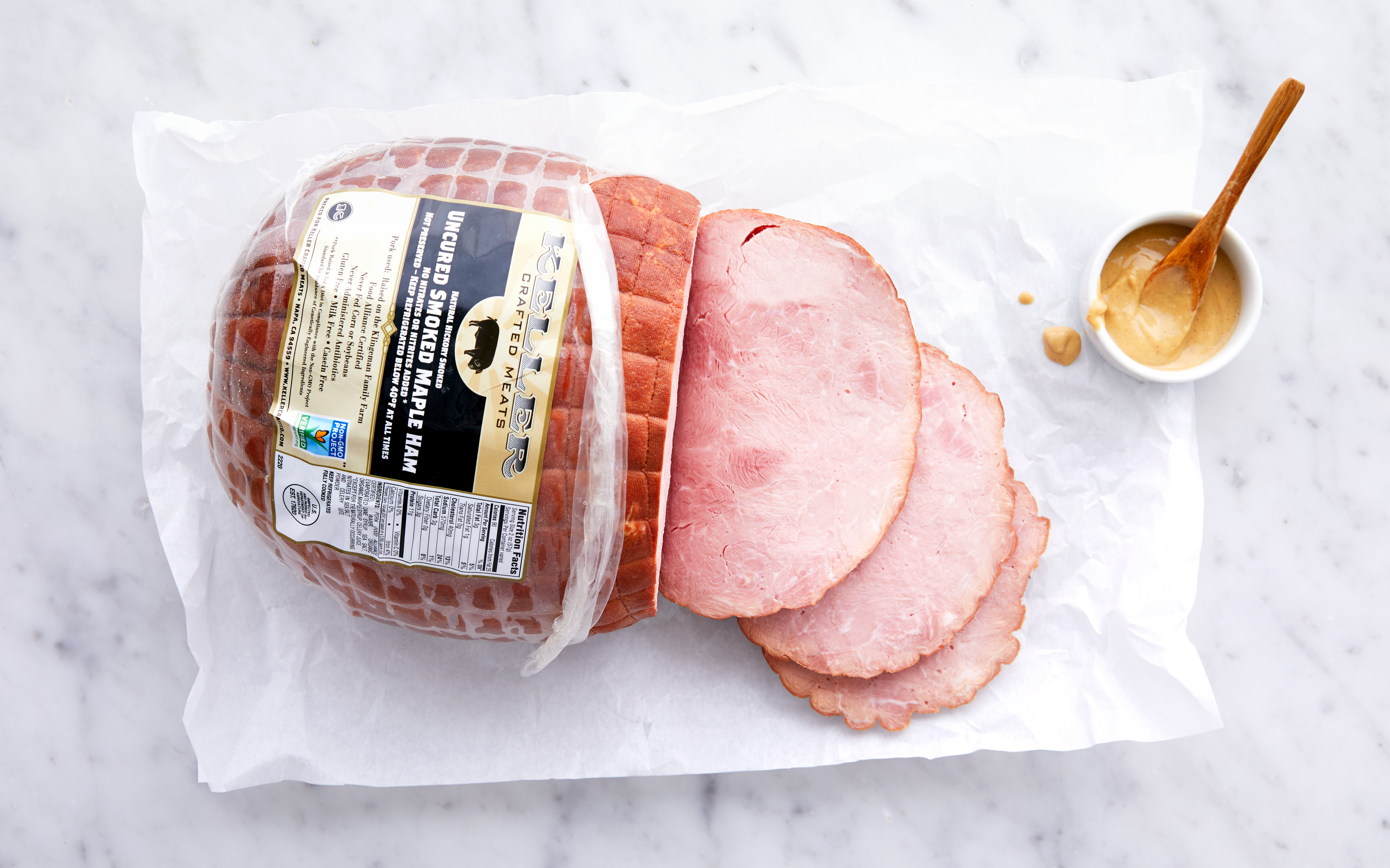 Pastured Smoked Maple Half Ham (Frozen) | 7.25 lb | Keller Crafted ...
