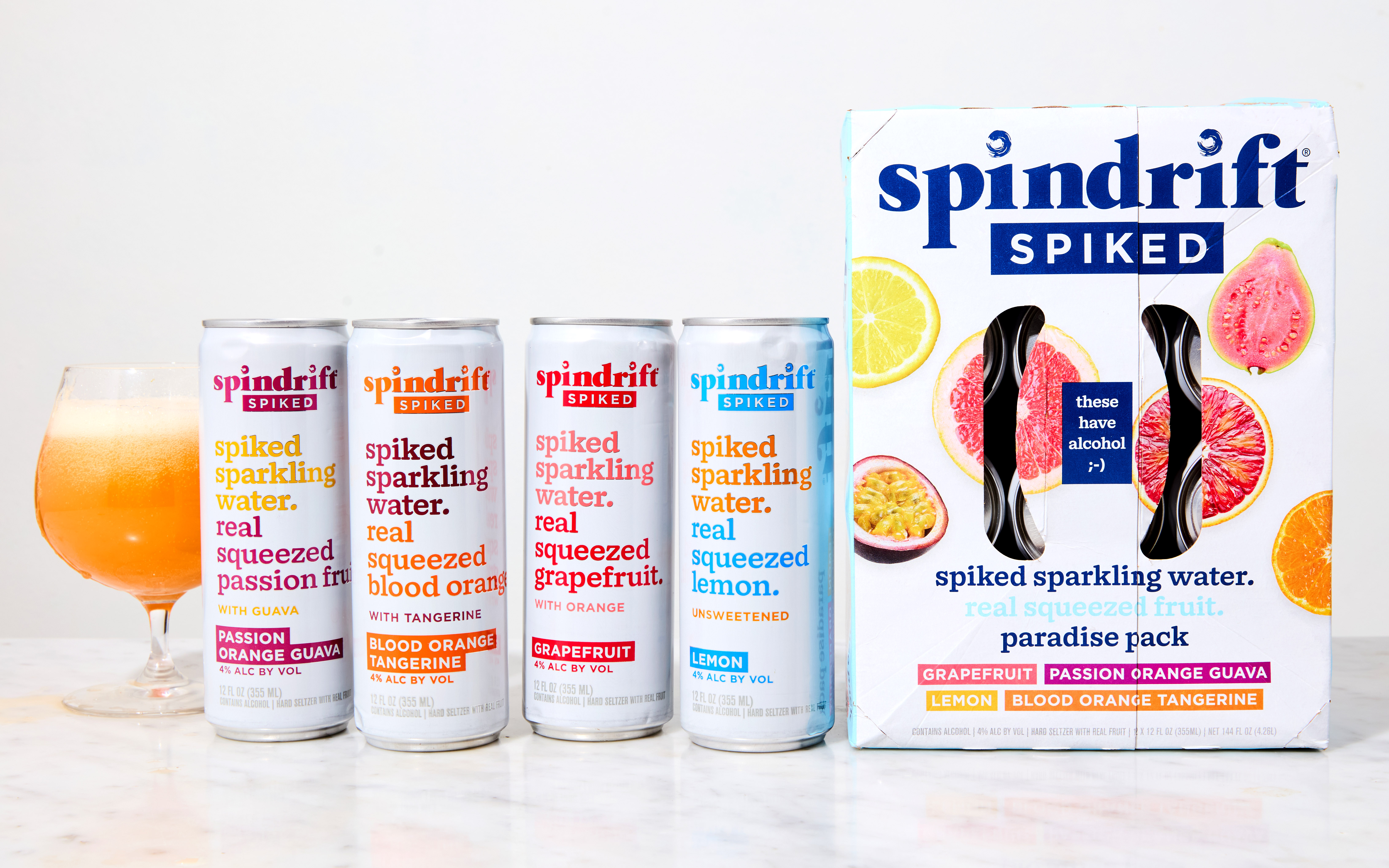Paradise Variety 12 pack | 12 count | Spindrift | Good Eggs
