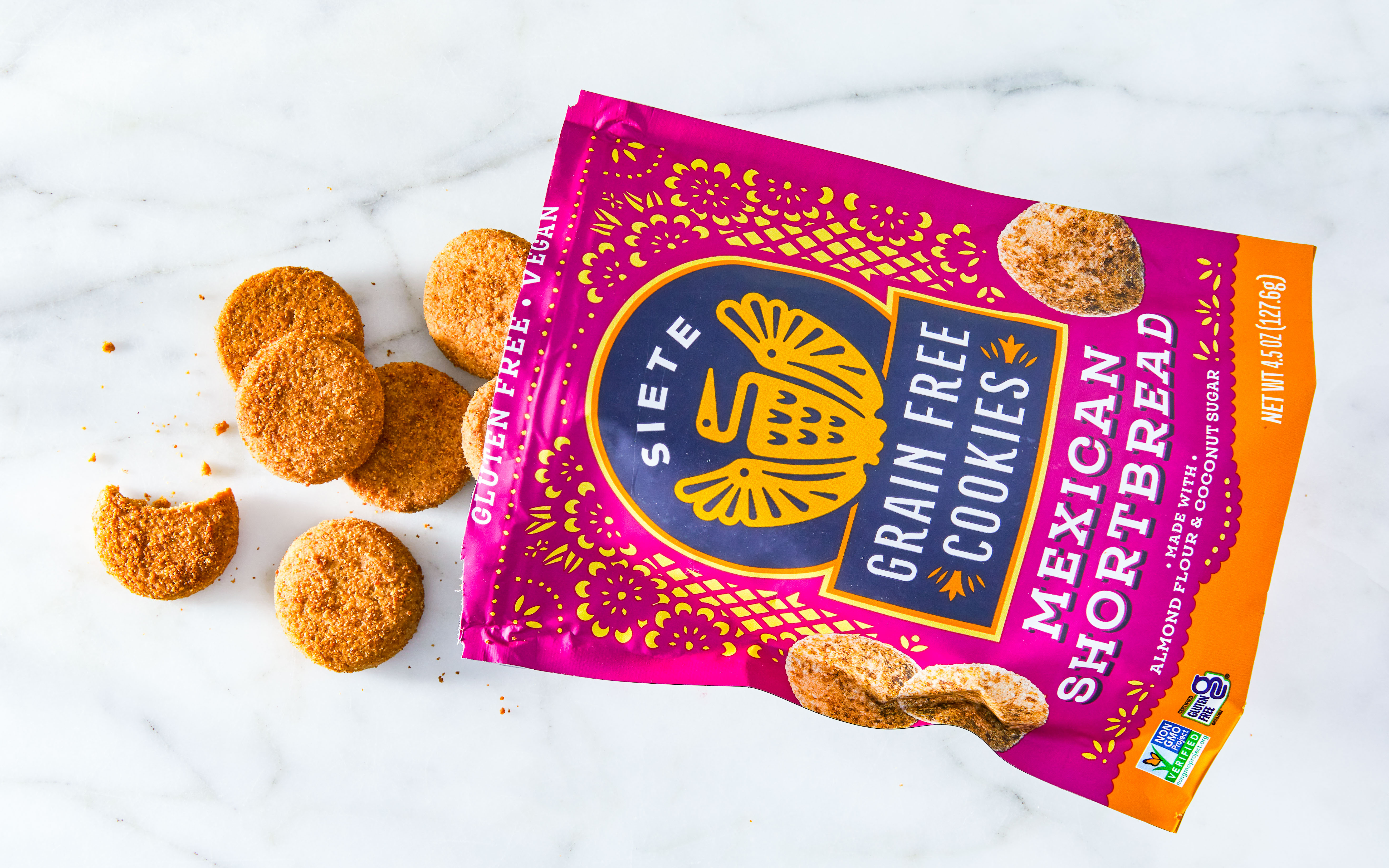 Grain-Free Mexican Shortbread Cookies | 4.5 oz | Siete Family Foods ...