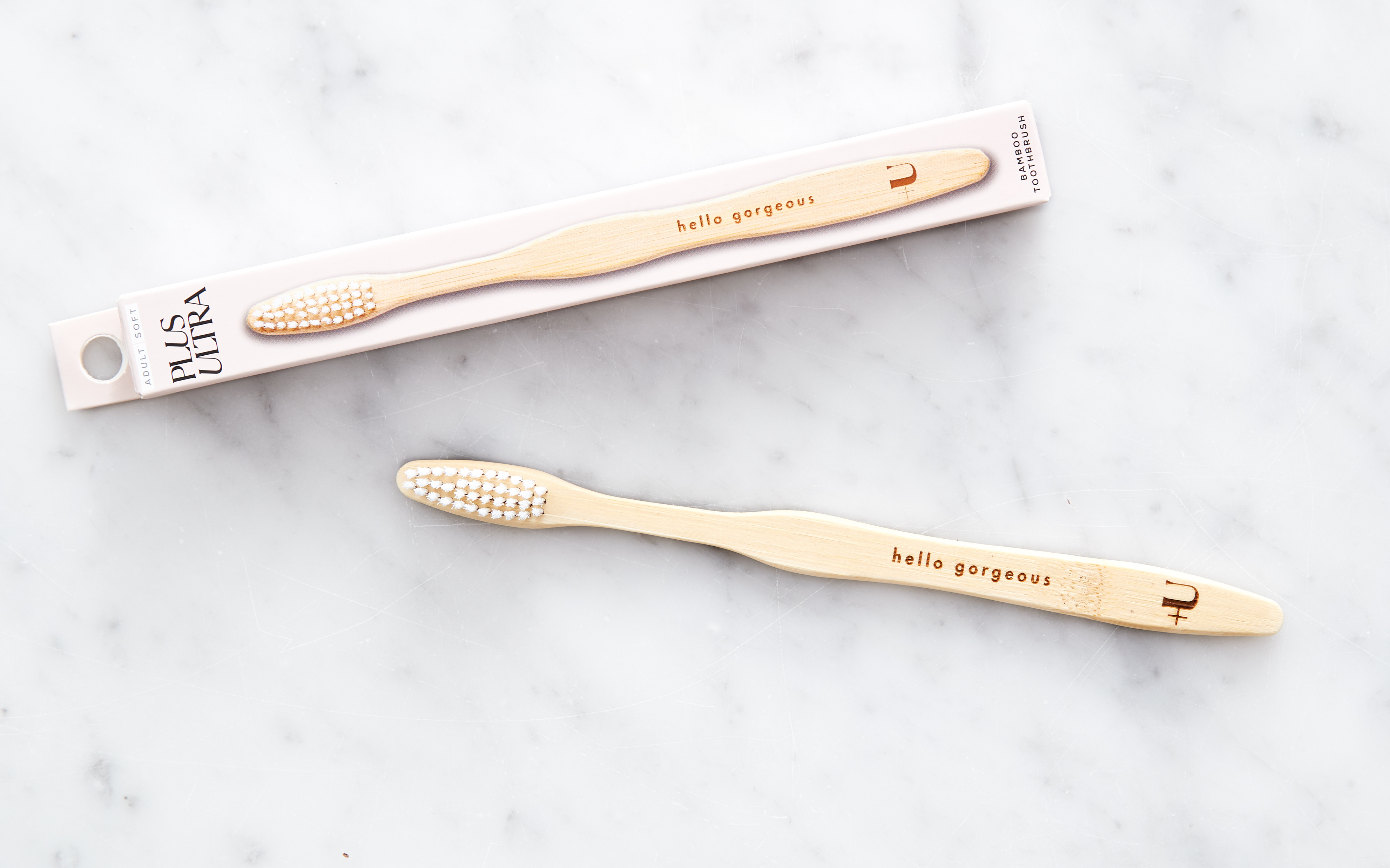 Hello Gorgeous Bamboo Toothbrush | Plus Ultra | Good Eggs