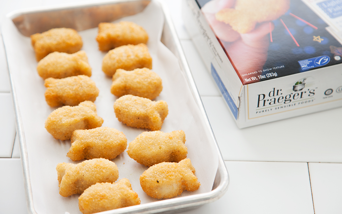 Lightly Breaded Fish Fishies | 12 oz | Dr. Praeger's | Good Eggs