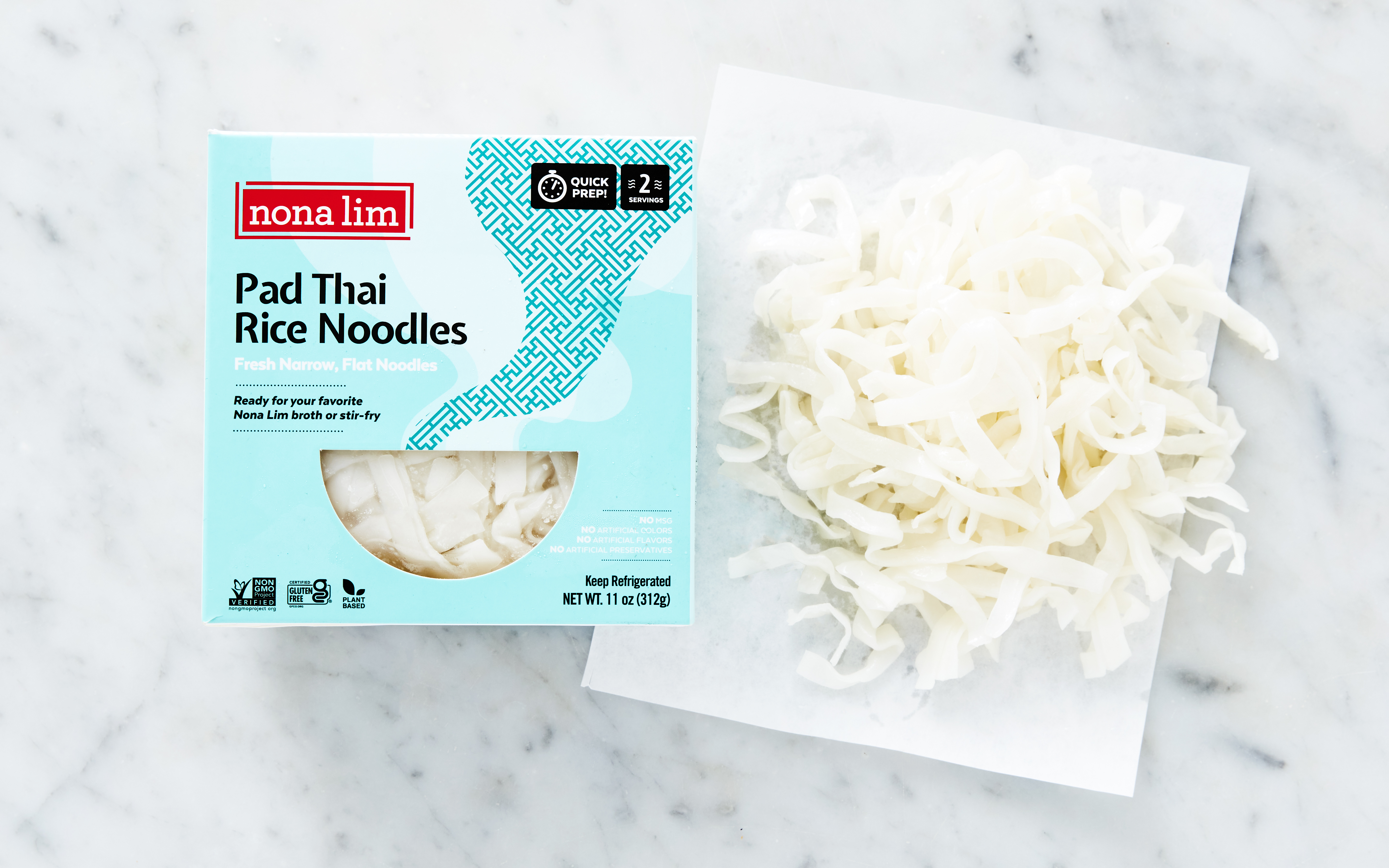 Pad Thai Rice Noodles | 11 oz | Nona Lim | Good Eggs