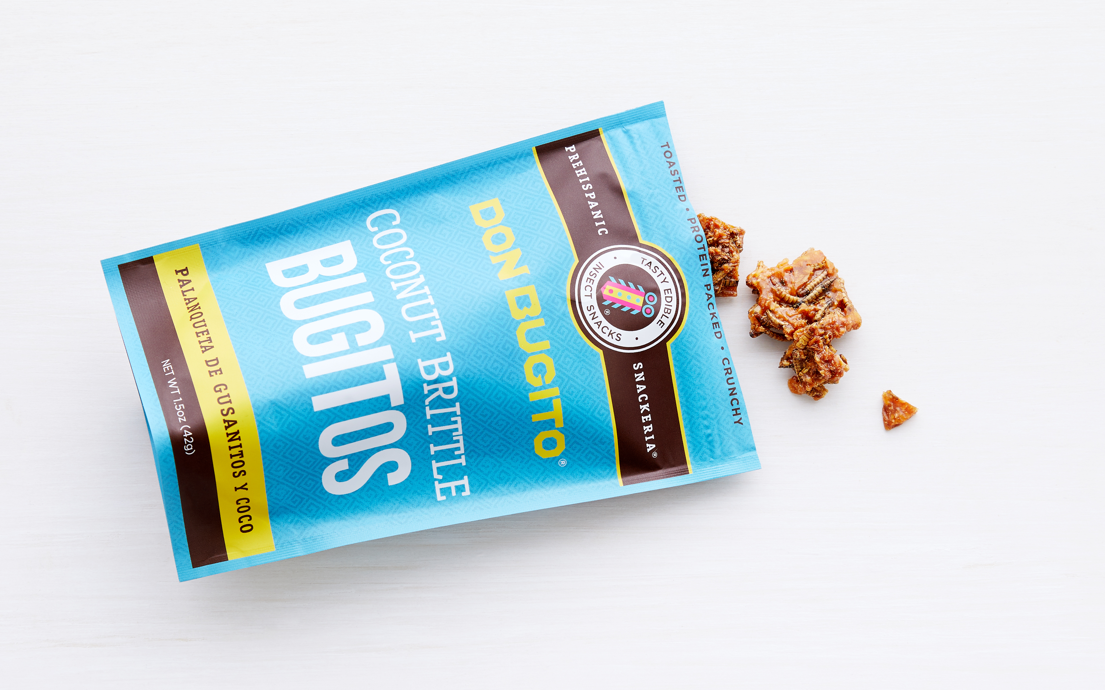 Coconut Brittle Bugitos | 1.5 oz | Don Bugito | Good Eggs