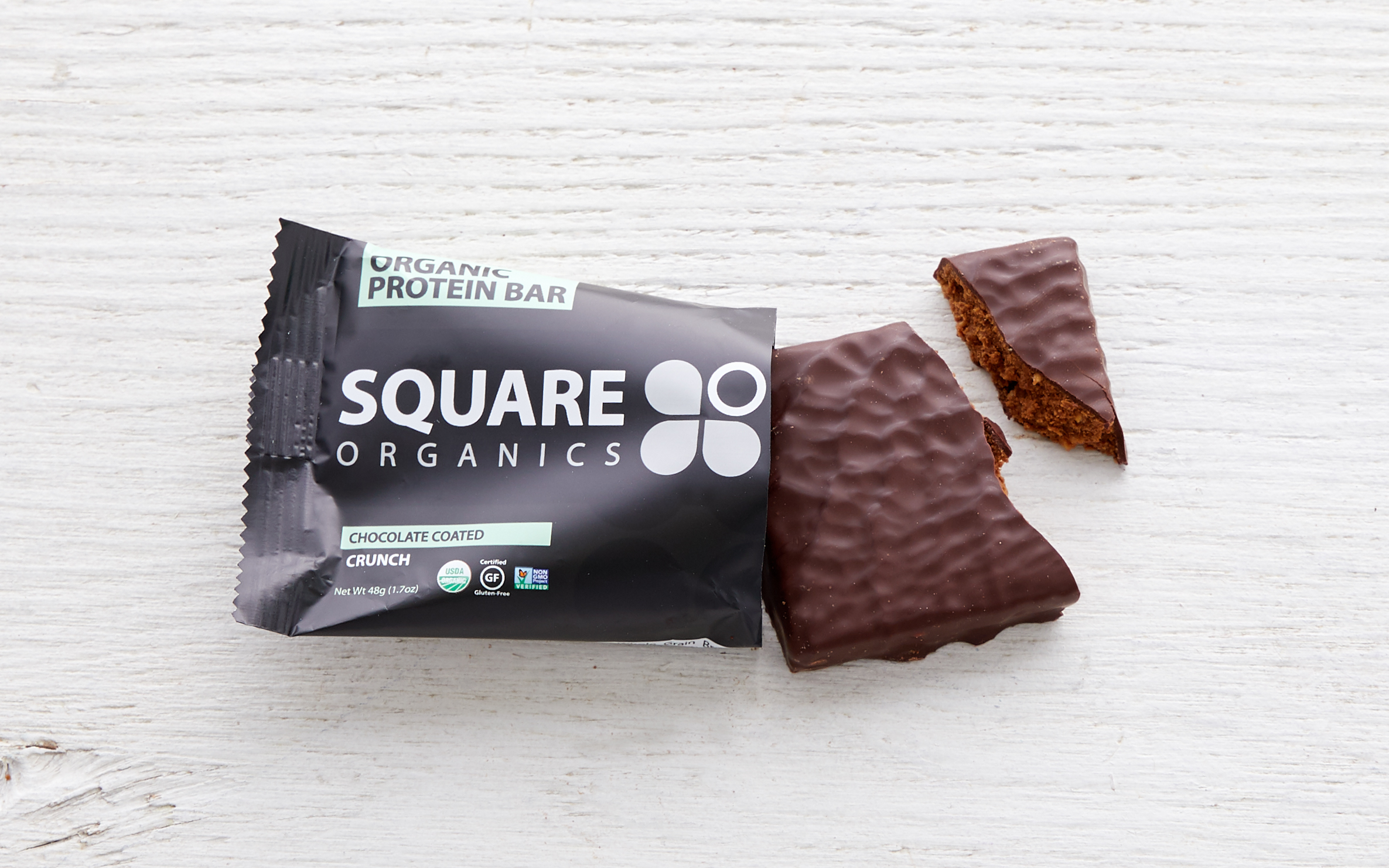 Chocolate Coated Crunch Bar | 1.7 oz | Square Organics | Good Eggs