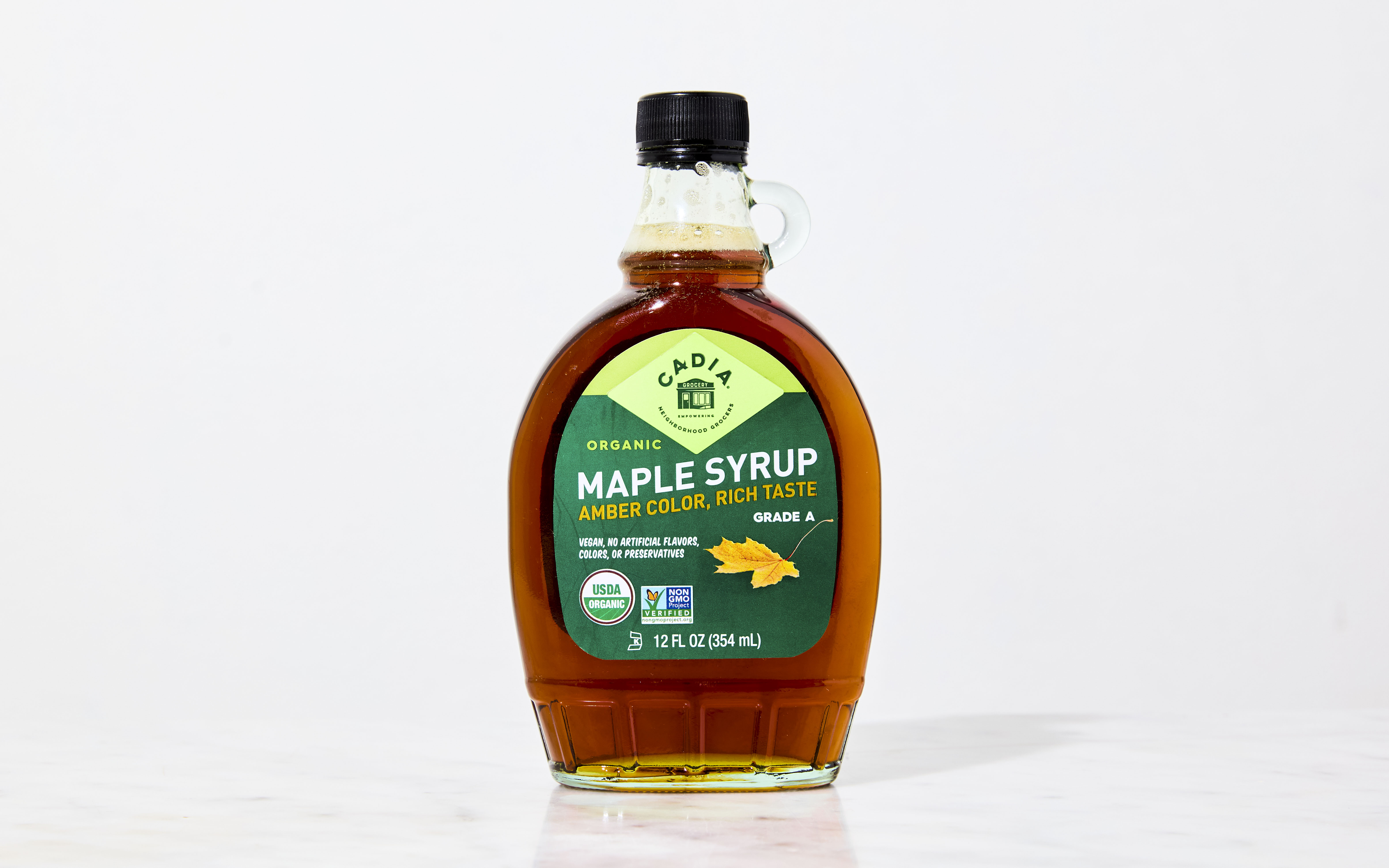 Organic Grade A Amber Maple Syrup | 12 oz | Cadia | Good Eggs