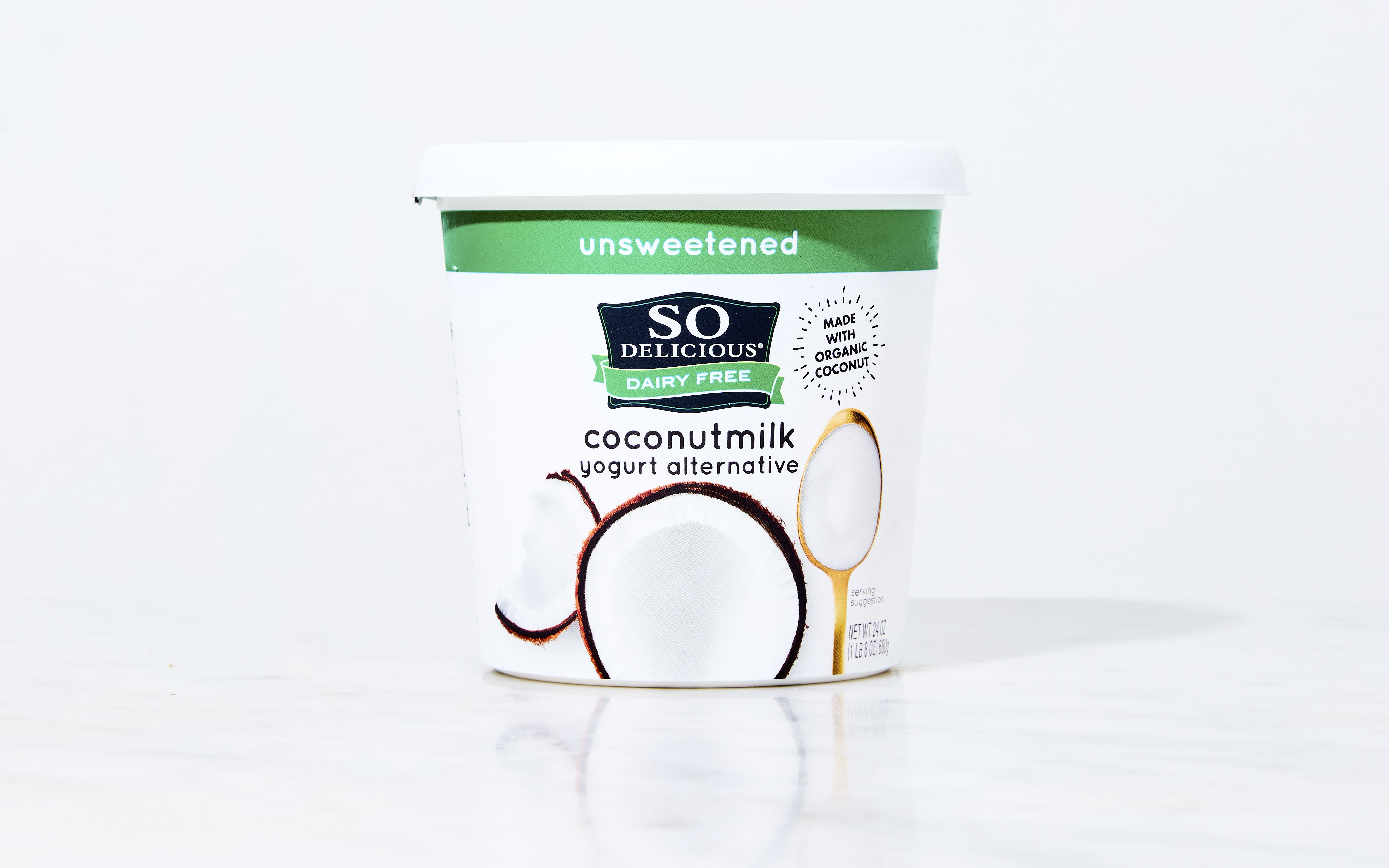 Unsweetened Coconut Milk Yogurt | 24 oz | So Delicious | Good Eggs