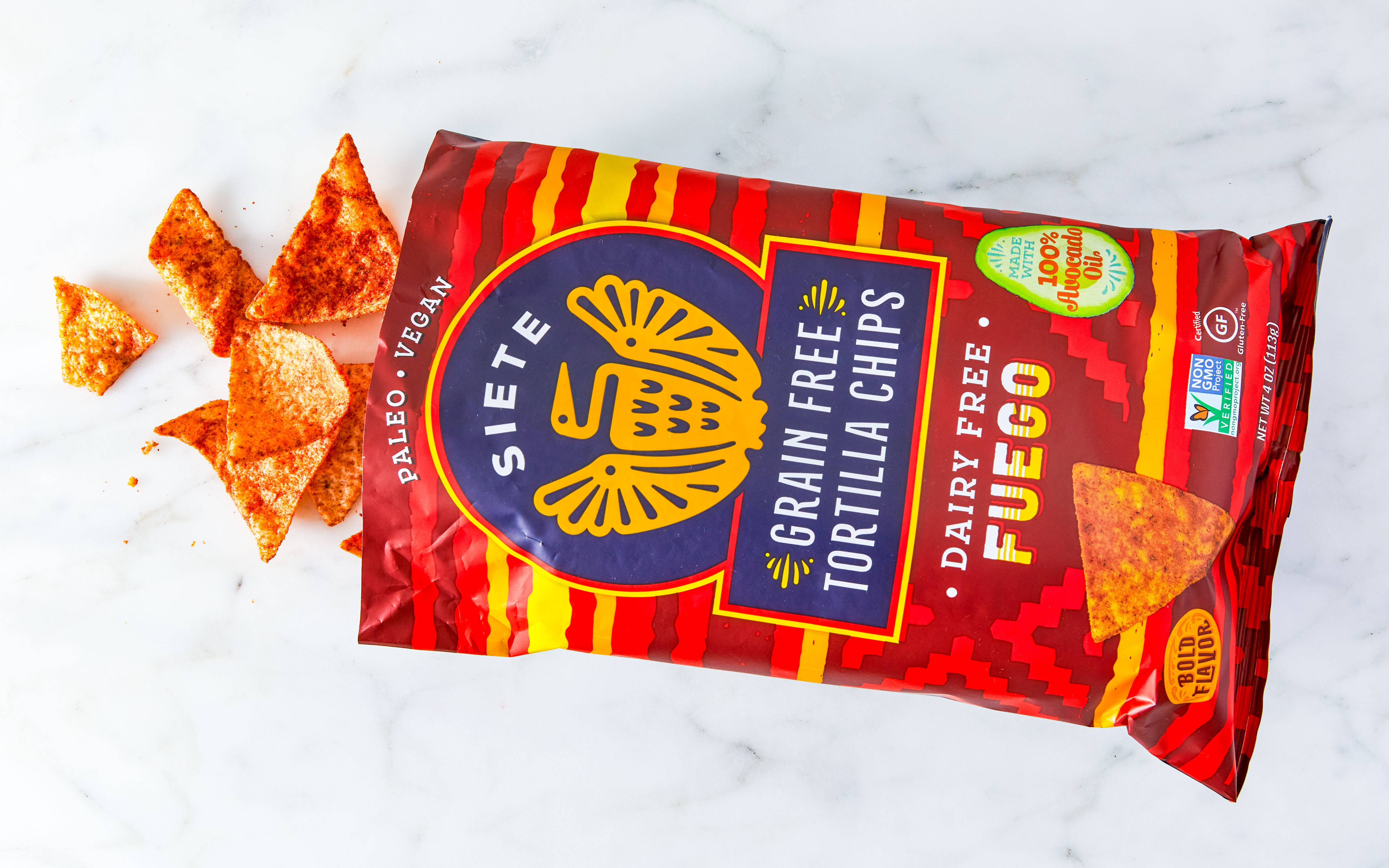 Grain-Free Fuego Tortilla Chips | 4 oz | Siete Family Foods | Good Eggs