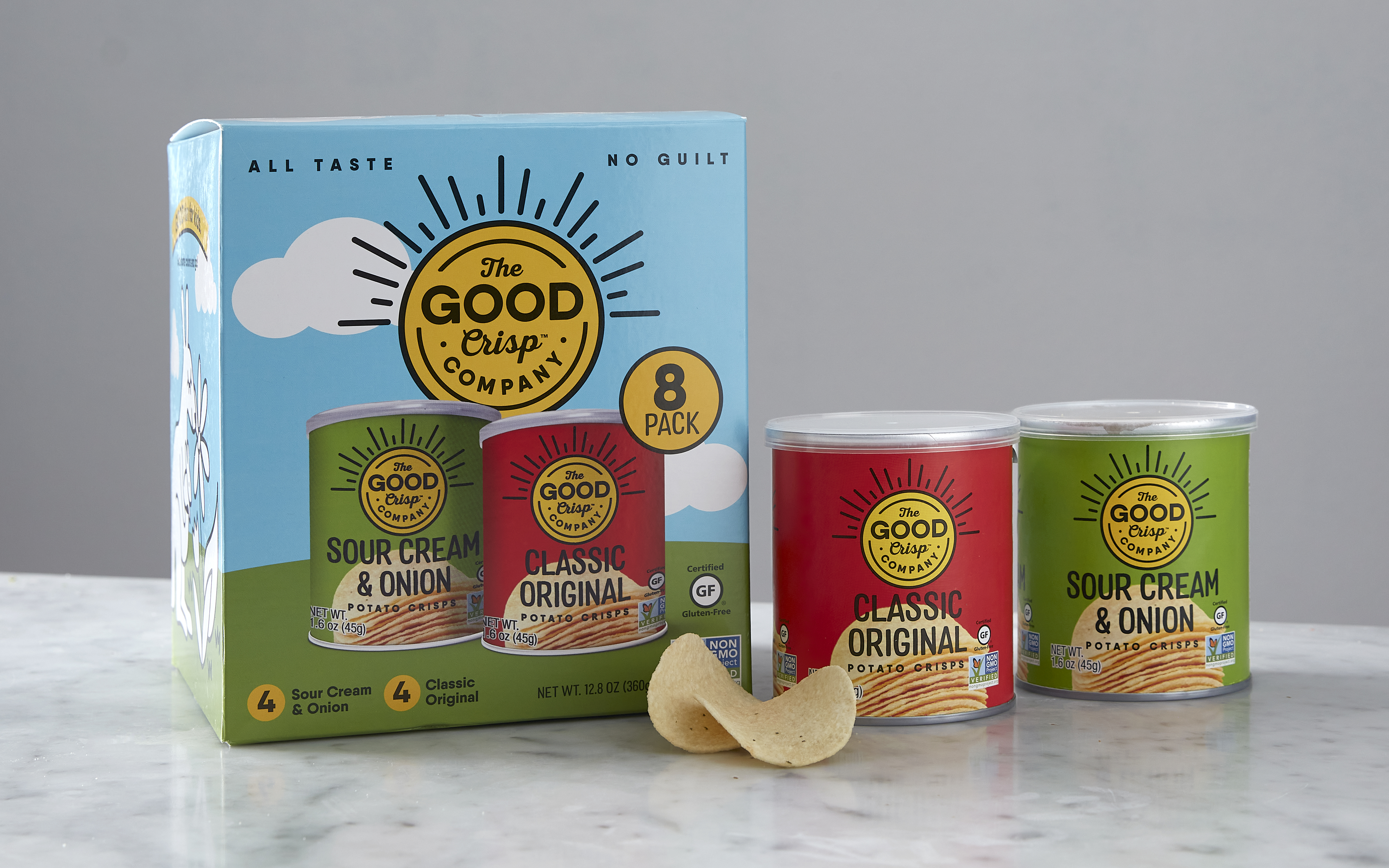 Multi Pack Mini Potato Crisps | 8 count | The Good Crisp Company | Good ...