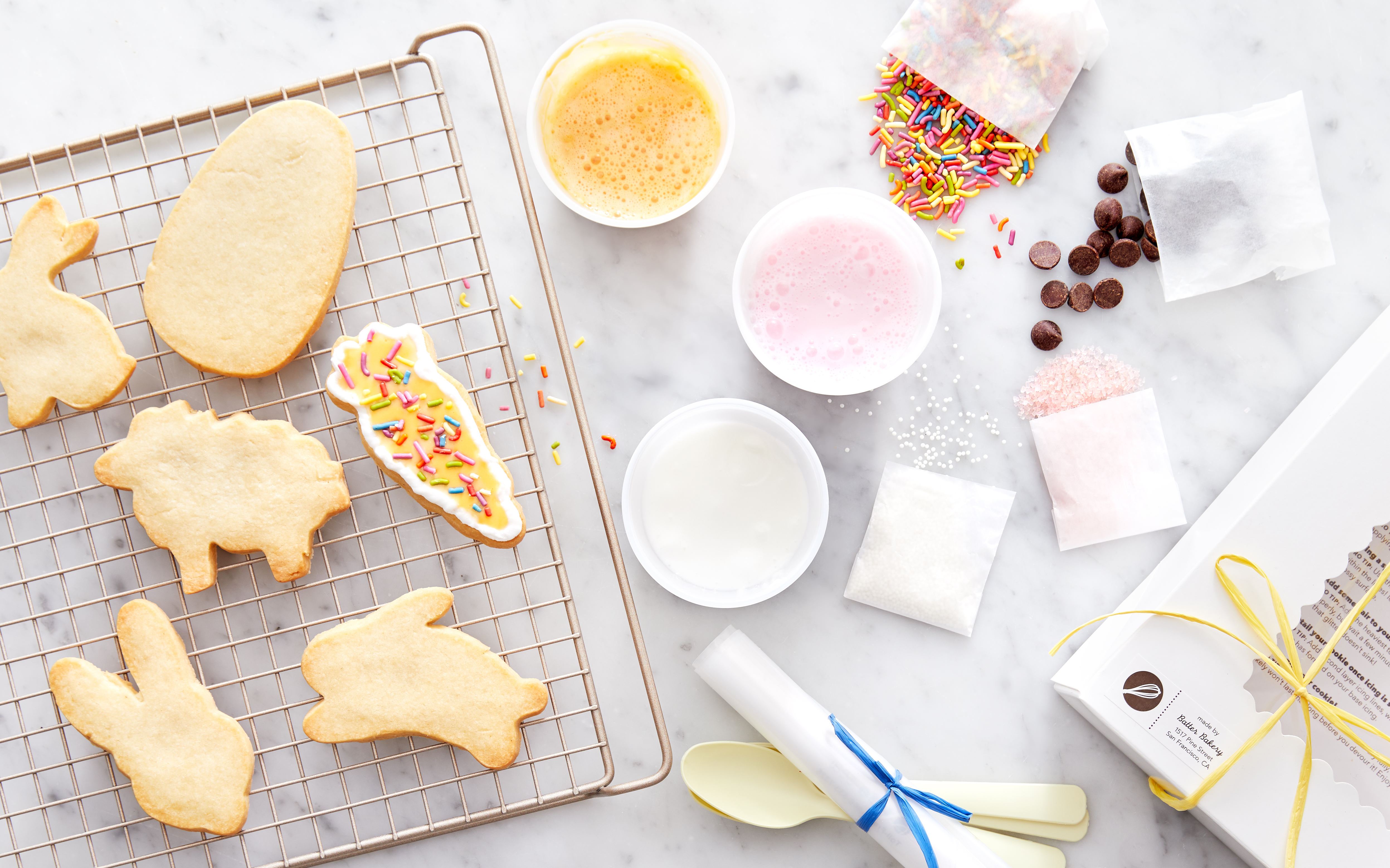Easter Cookie Decorating Kit | 24 oz | Batter Bakery | Good Eggs
