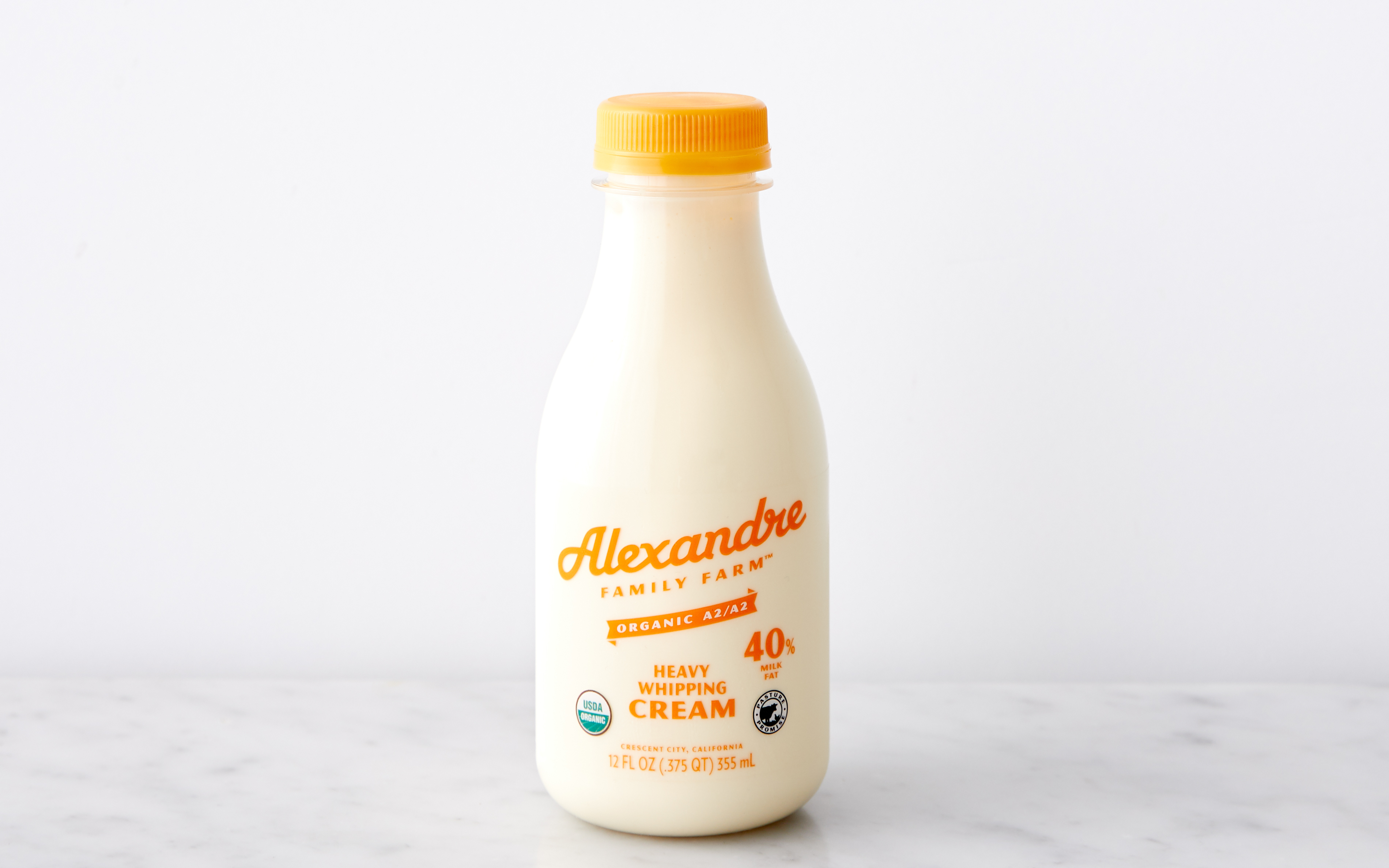 Organic A2 Heavy Whipping Cream | 12 fl oz | Alexandre Family Farm ...