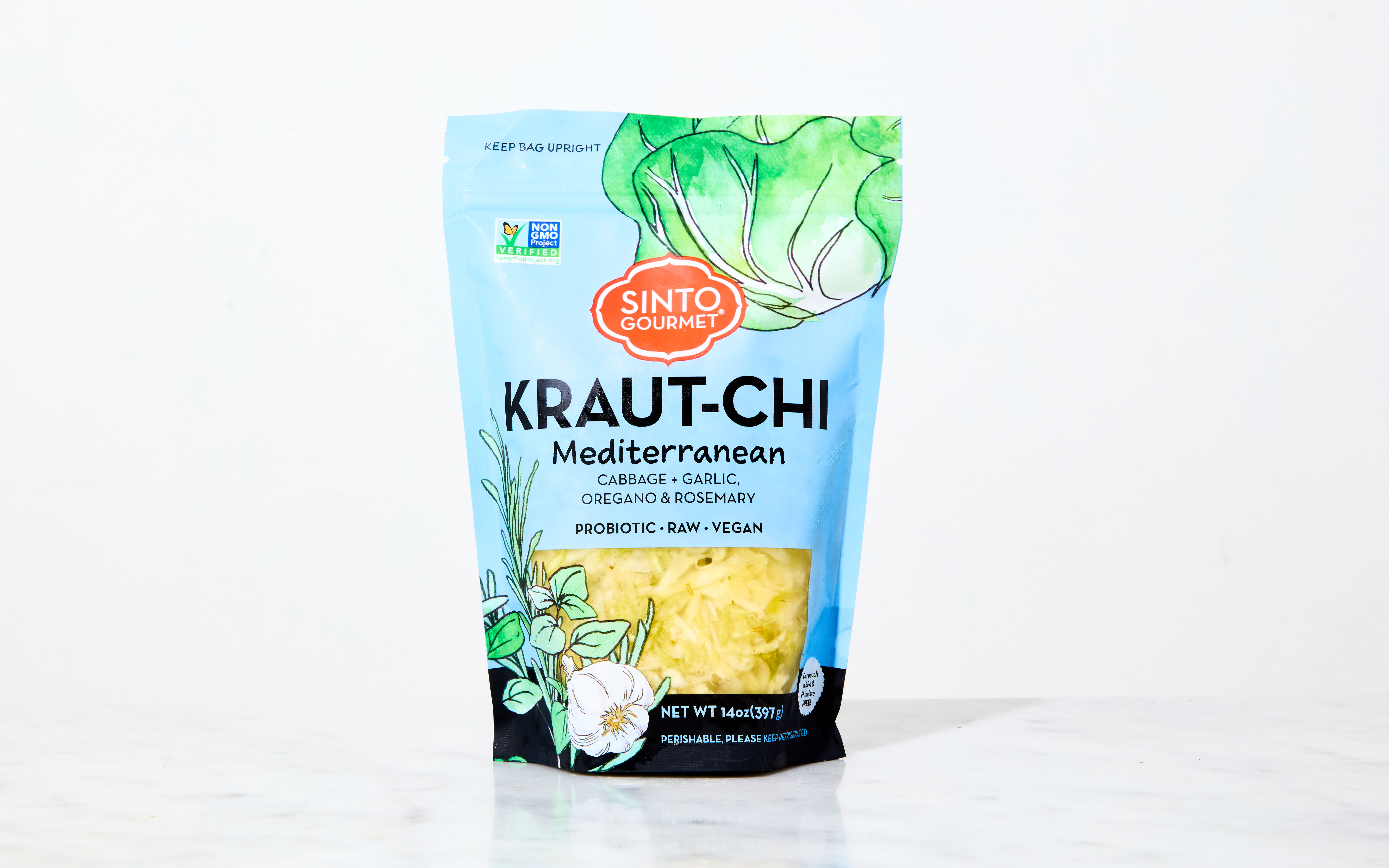 Mediterranean Kraut-Chi | 14 oz | Sinto Gourmet | Good Eggs