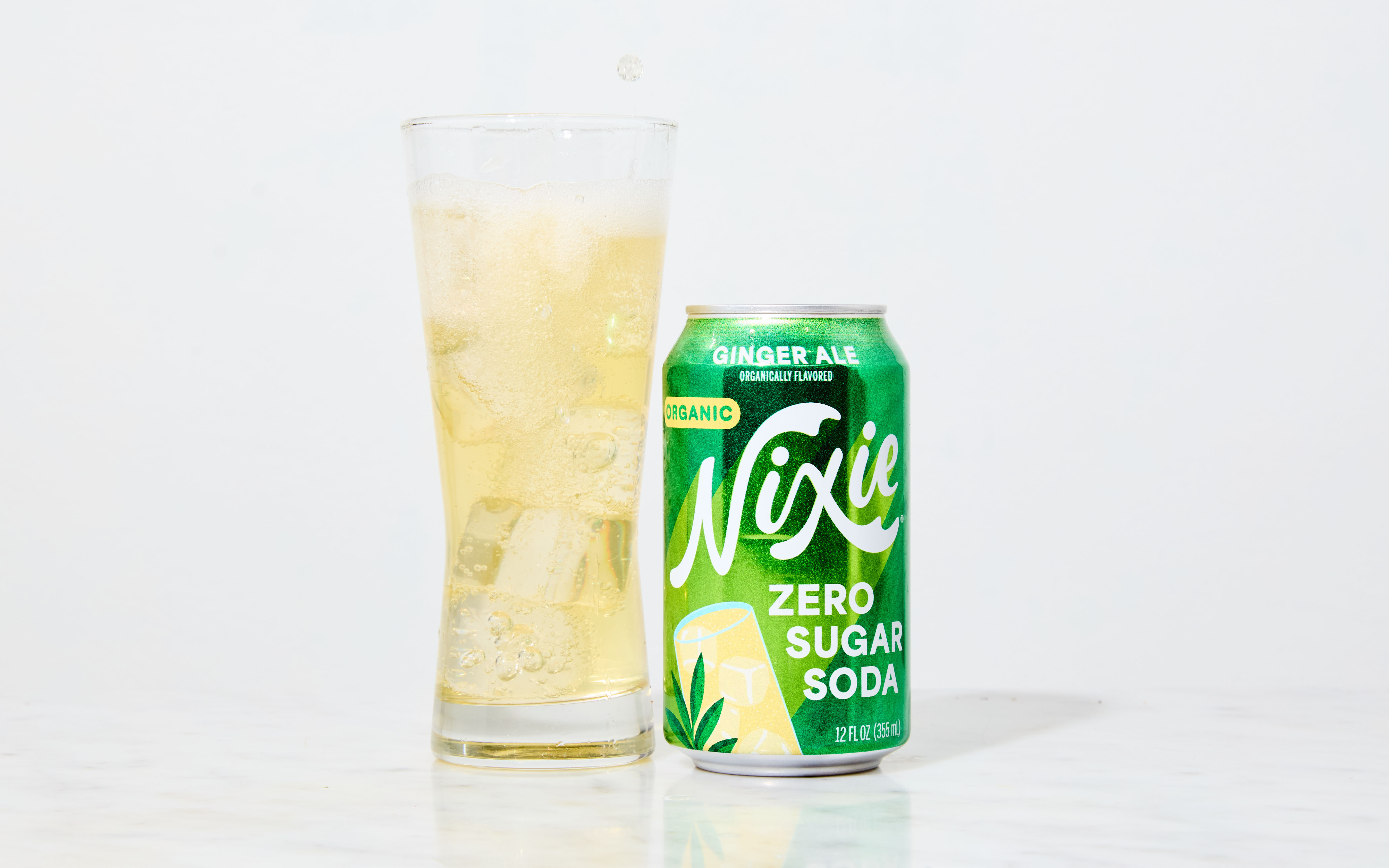 Organic Ginger Ale Zero Sugar Soda | 12 fl oz | Nixie Beverage Company ...