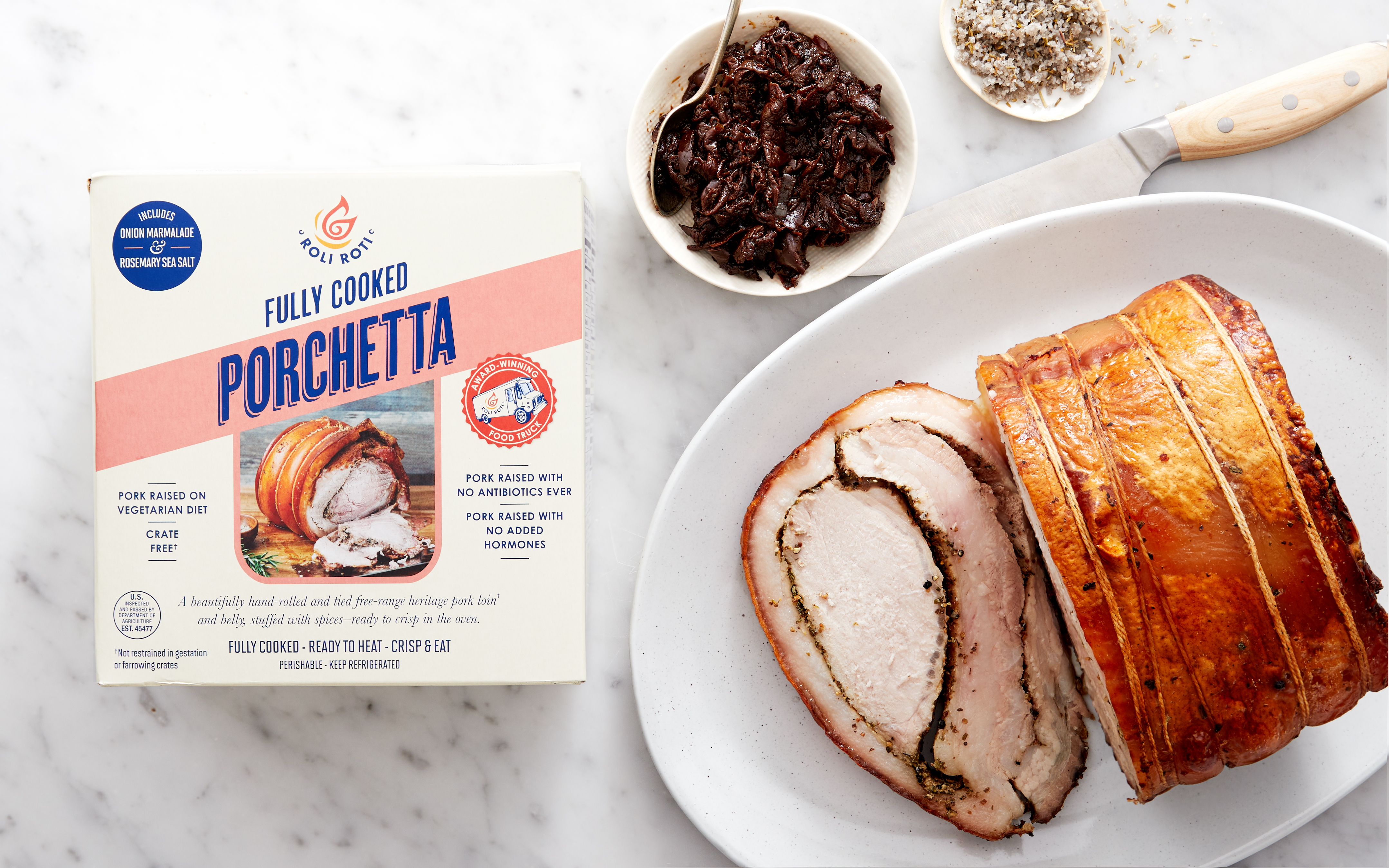 Fully Cooked Sous Vide Porchetta | 3 lb | Roli Roti | Good Eggs