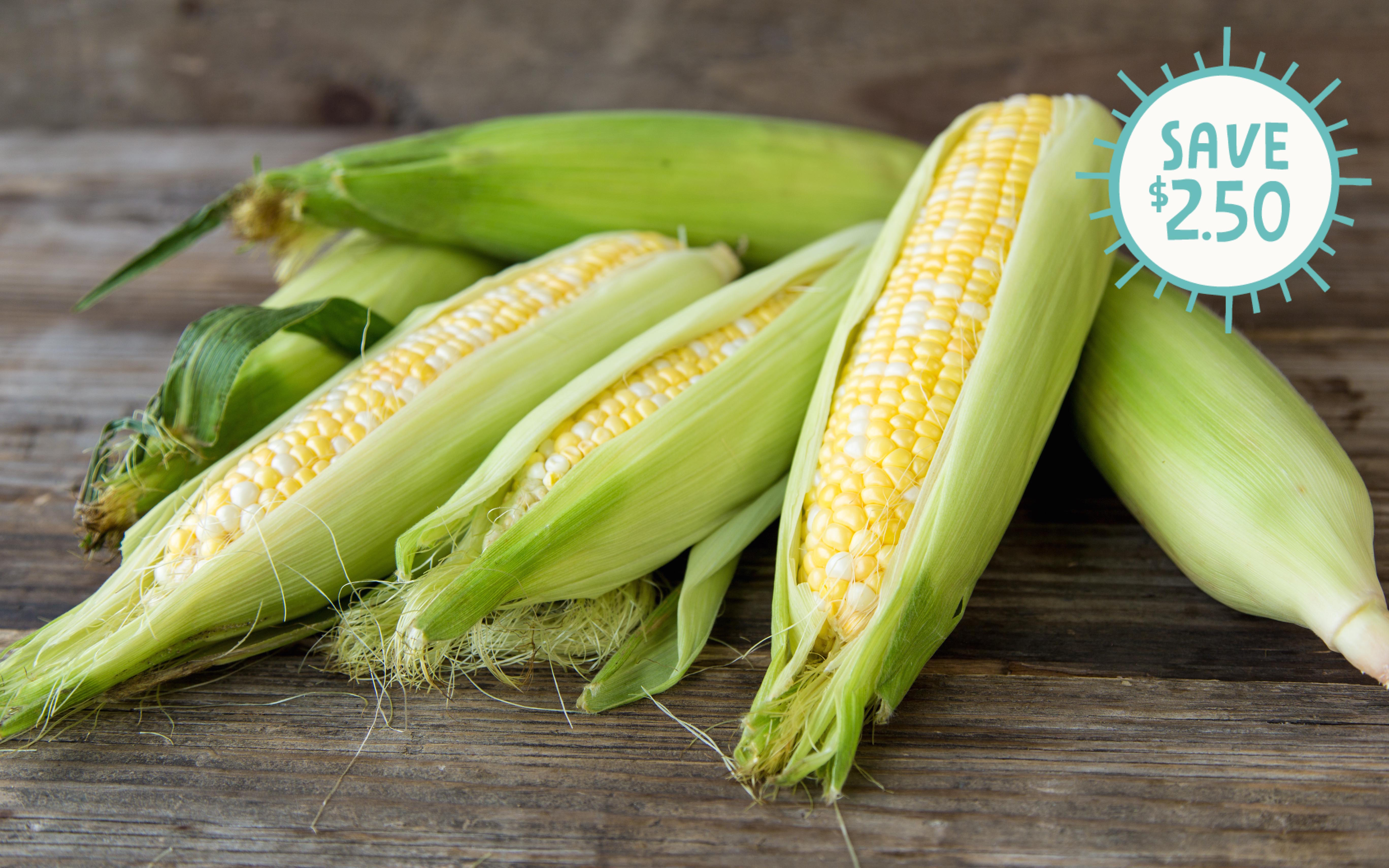 Bulk Organic Bi-Color Corn | 10 count | Earl's Organic Produce | Good Eggs