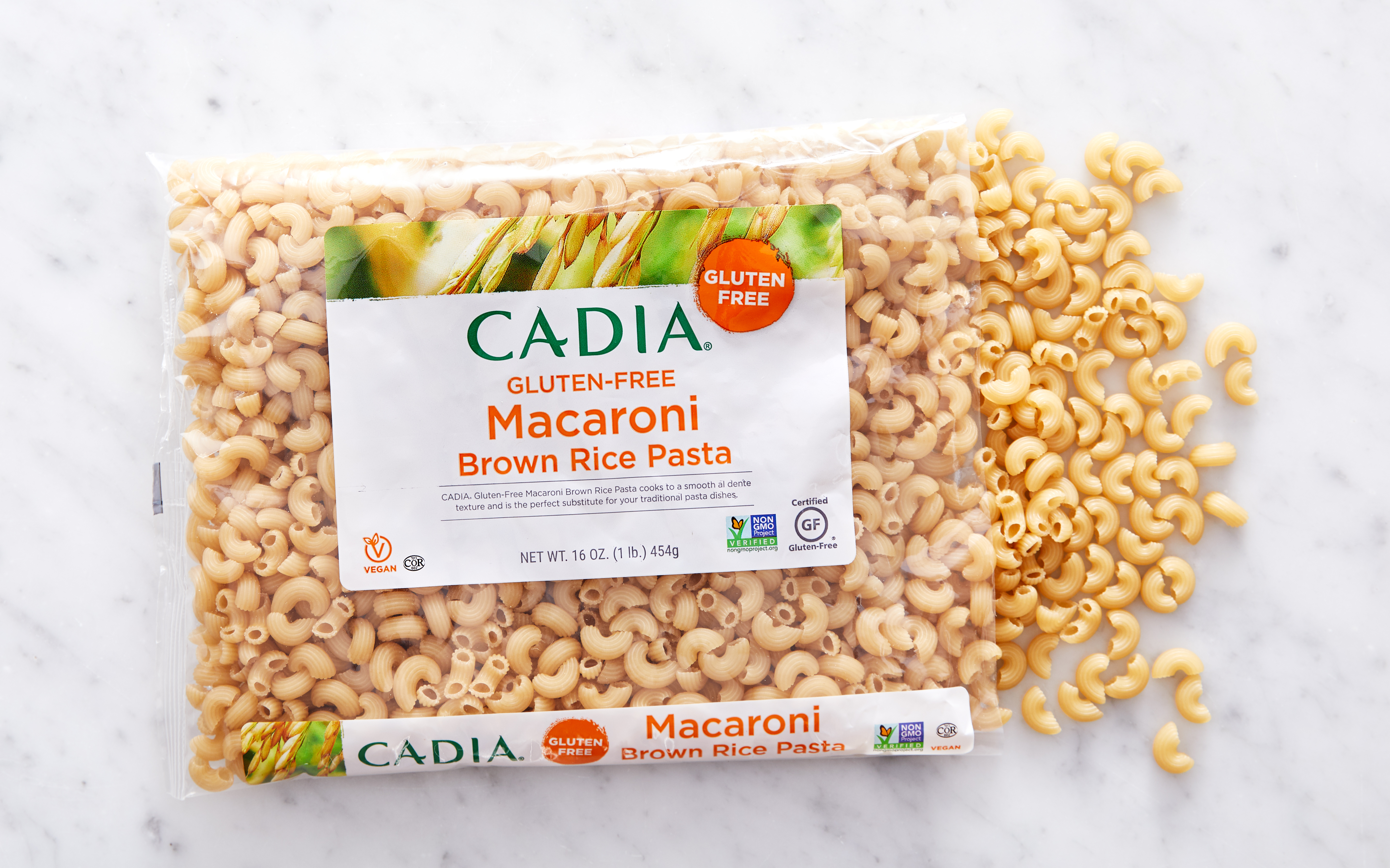 Gluten-Free Brown Rice Macaroni Pasta | 16 oz | Cadia | Good Eggs